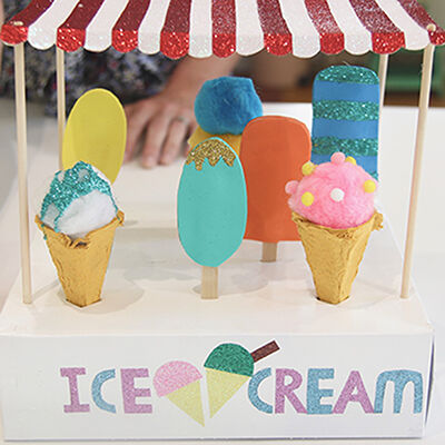 How to Make a Toy Ice Cream Stand | Hobbycraft