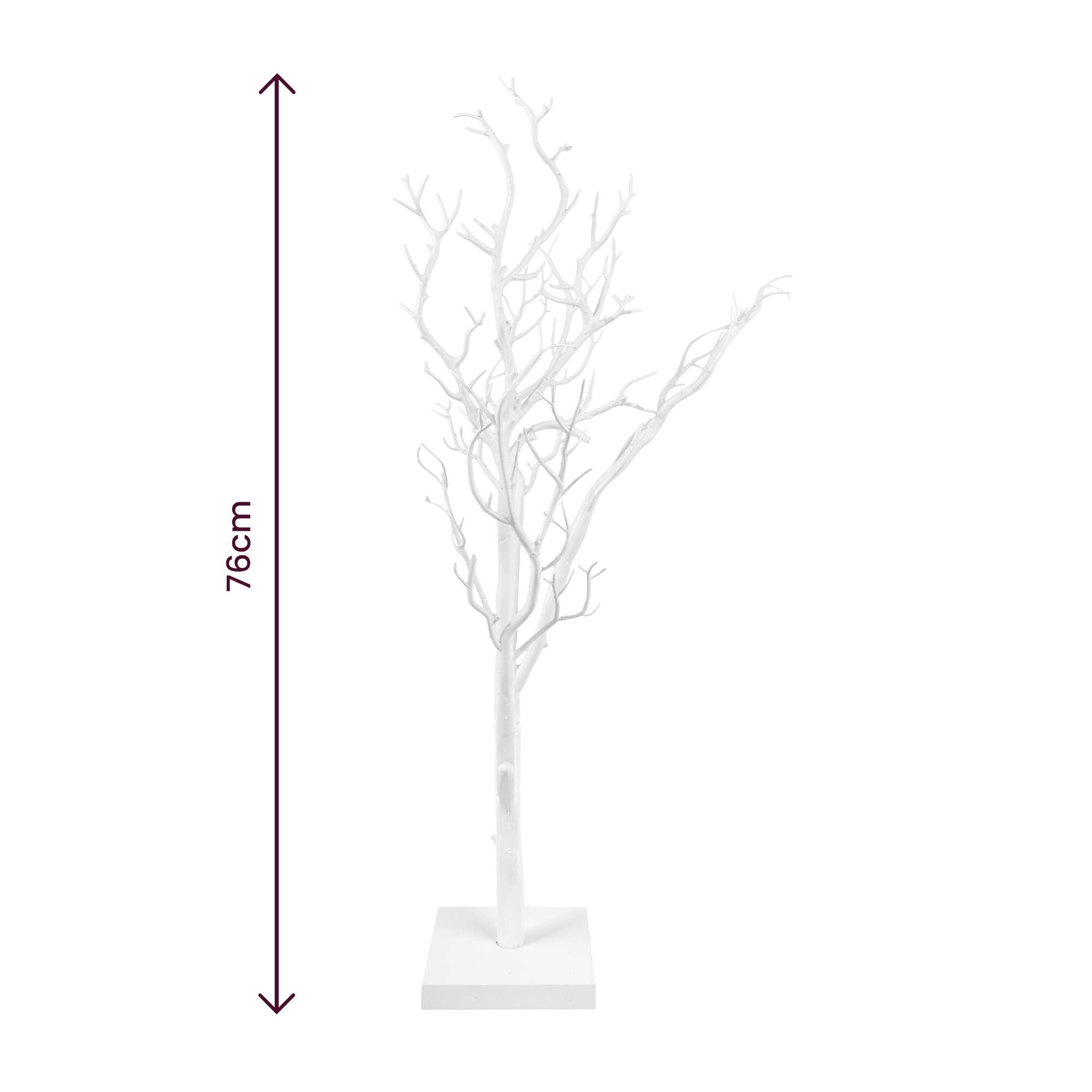Decorative White Twig Tree 76cm | Hobbycraft