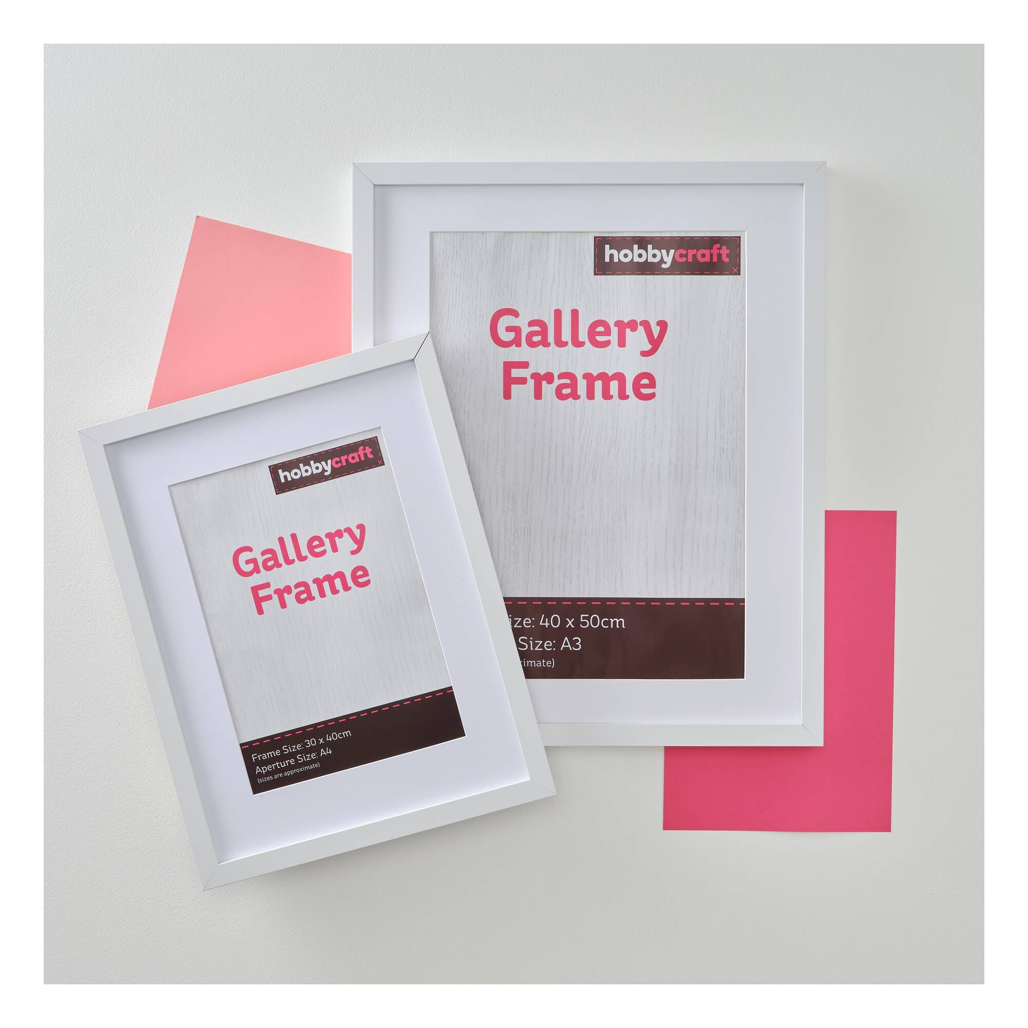 White Gallery Frame 30cm x 40cm | Hobbycraft