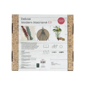 Deluxe Modern Macramé Kit | Hobbycraft