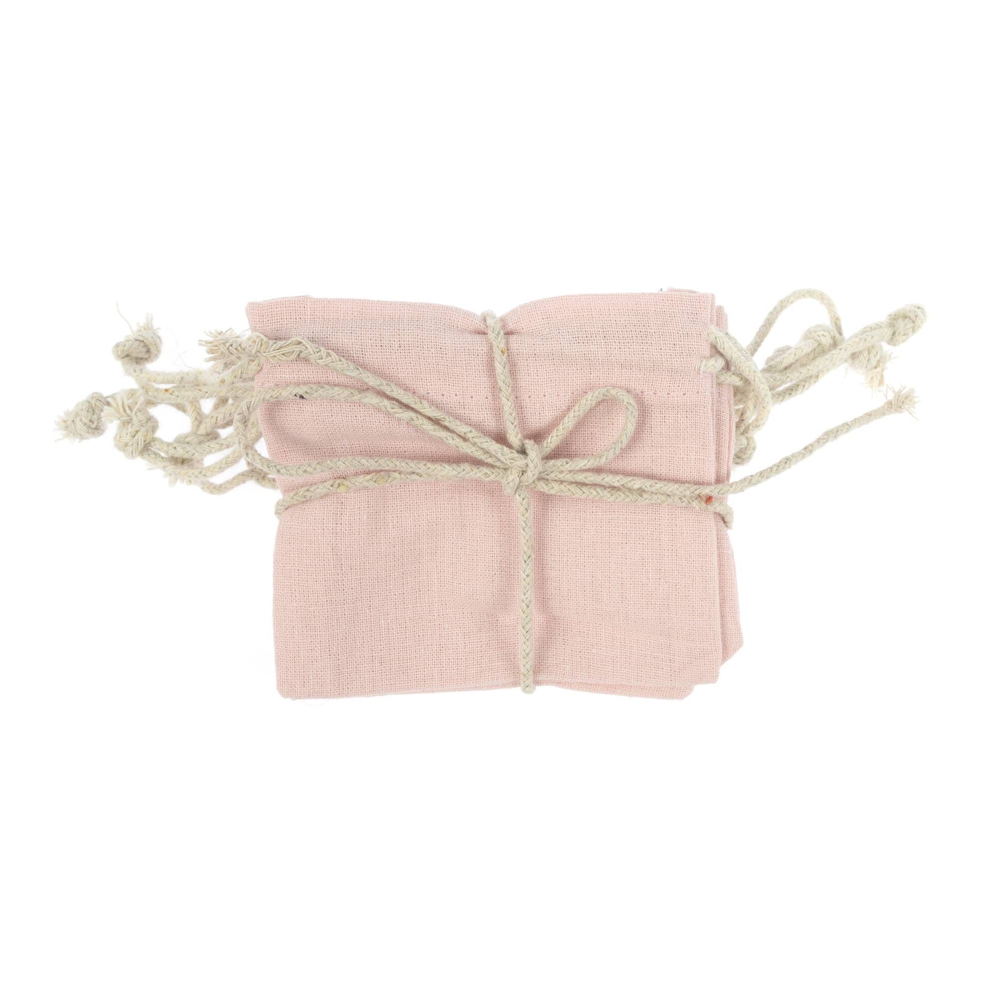 Pink Mini Cotton Drawstring Bags 5 Pack | Hobbycraft