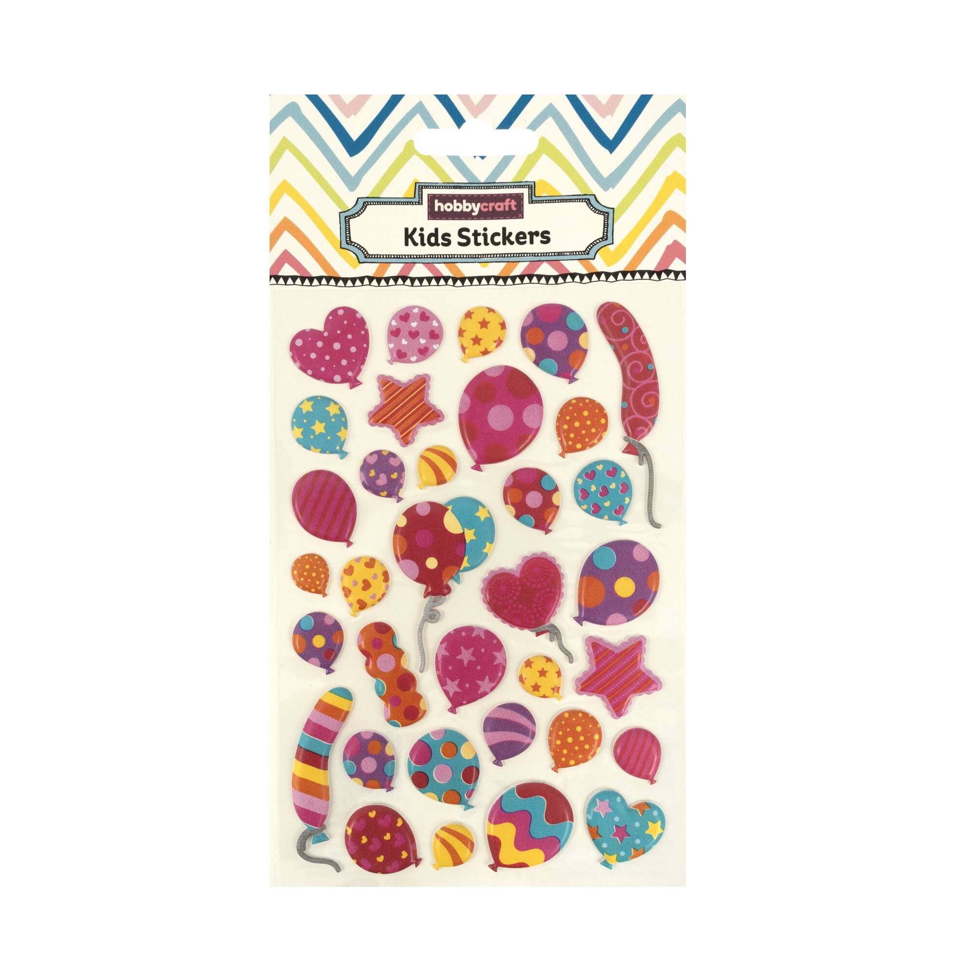 Balloon Puffy Stickers | Hobbycraft