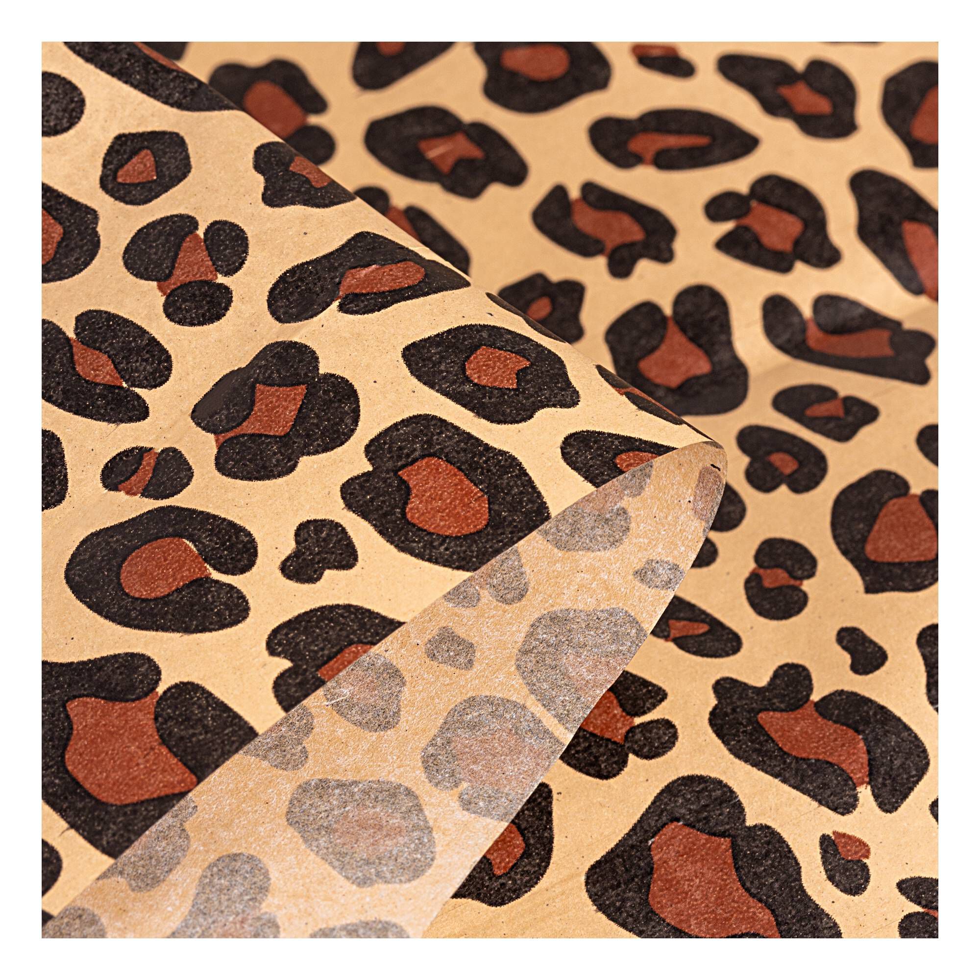 Leopard Print Printed Tissue Paper 50cm x 75cm 6 Pack | Hobbycraft