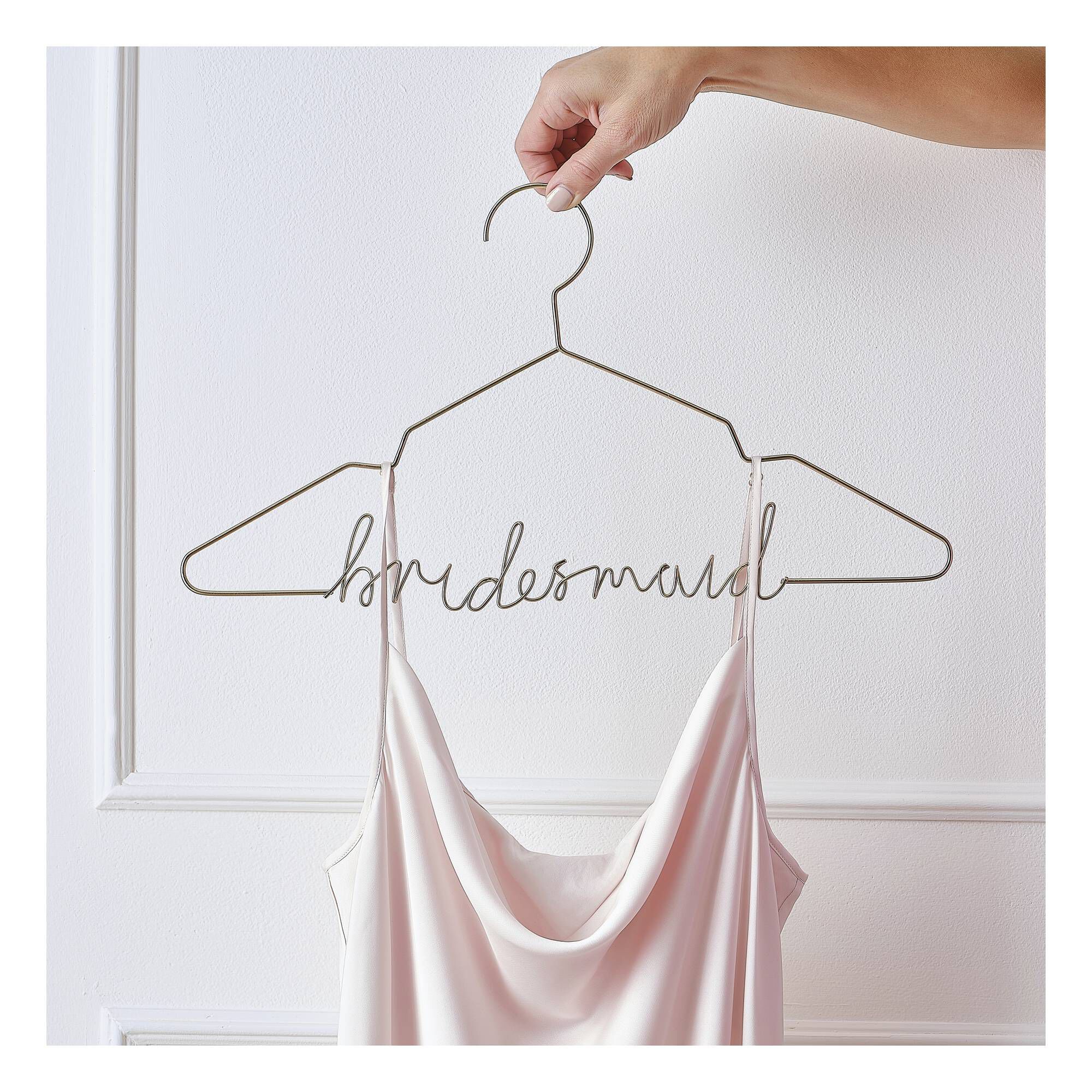 Ginger Ray Gold Metal Bridesmaid Hanger | Hobbycraft