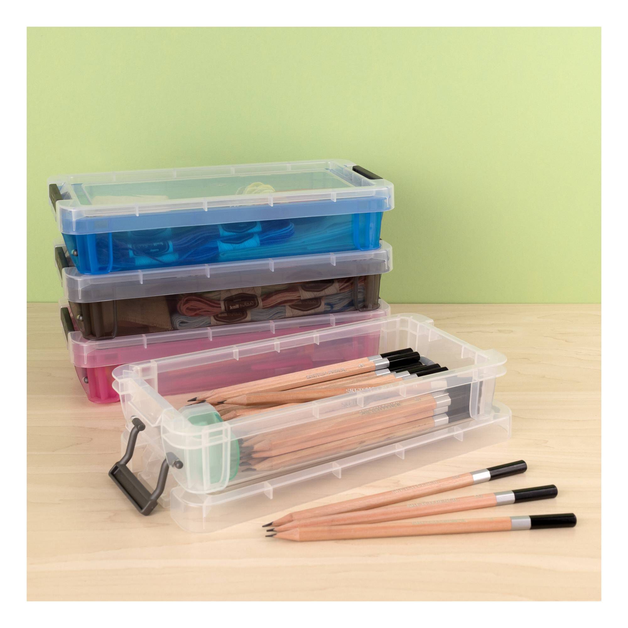 Whitefurze Allstore 0.75 Litre Clear Storage Box | Hobbycraft