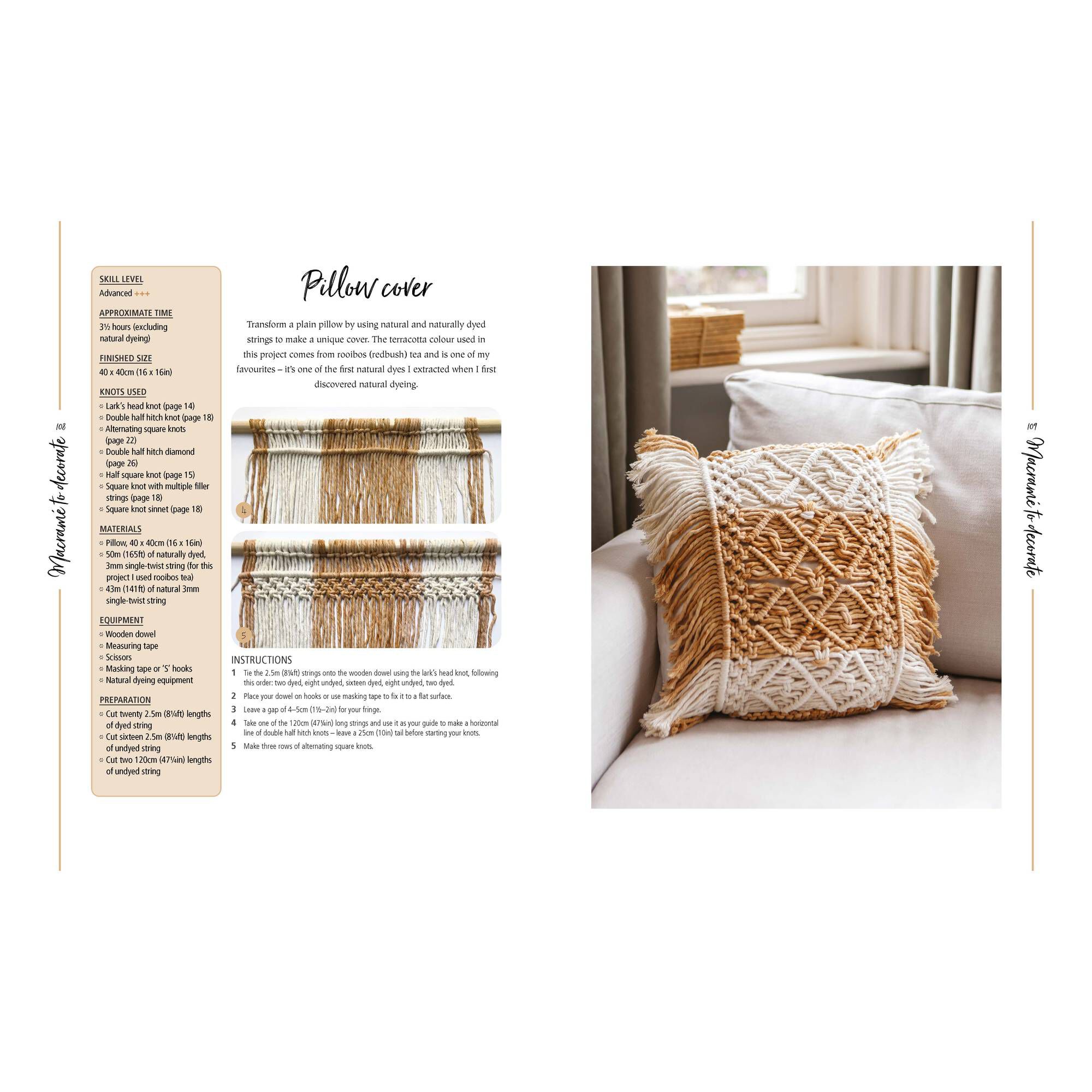 Macramé for the Modern Home Book | Hobbycraft