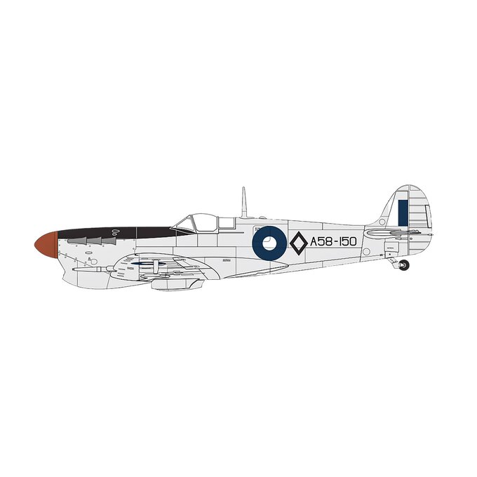 Airfix Supermarine Spitfire Mk.Vc Model Kit 1:72 | Hobbycraft