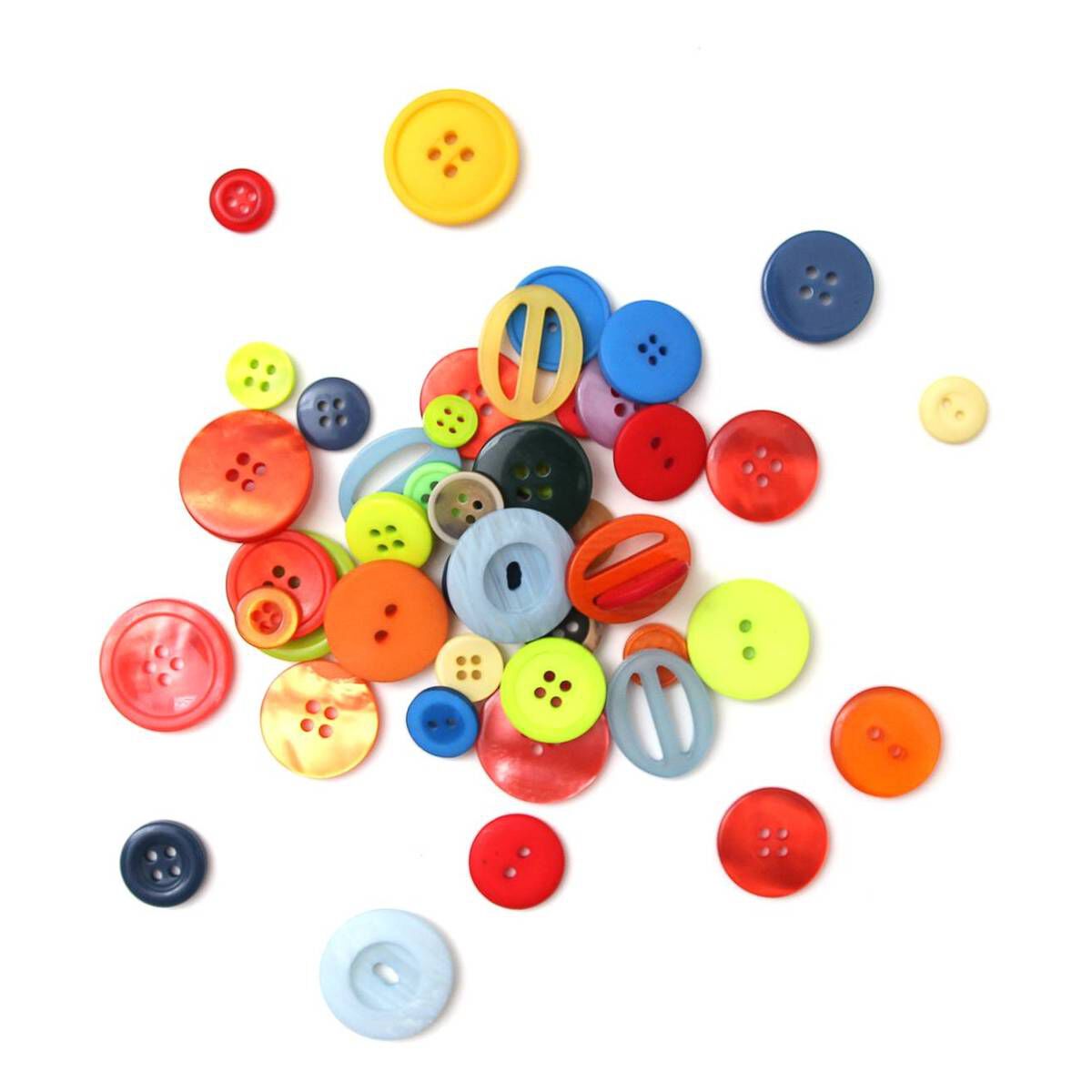 Assorted Jar of Buttons 200g | Hobbycraft