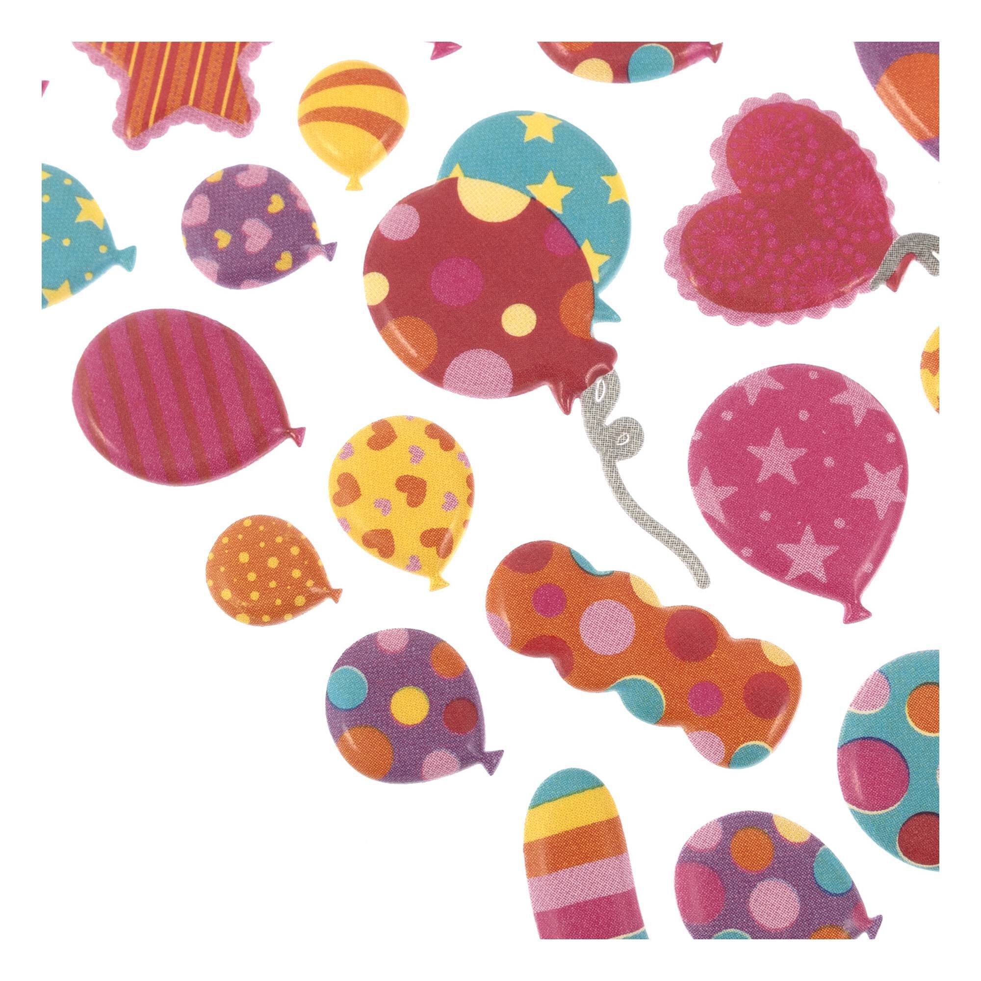 Balloon Puffy Stickers | Hobbycraft