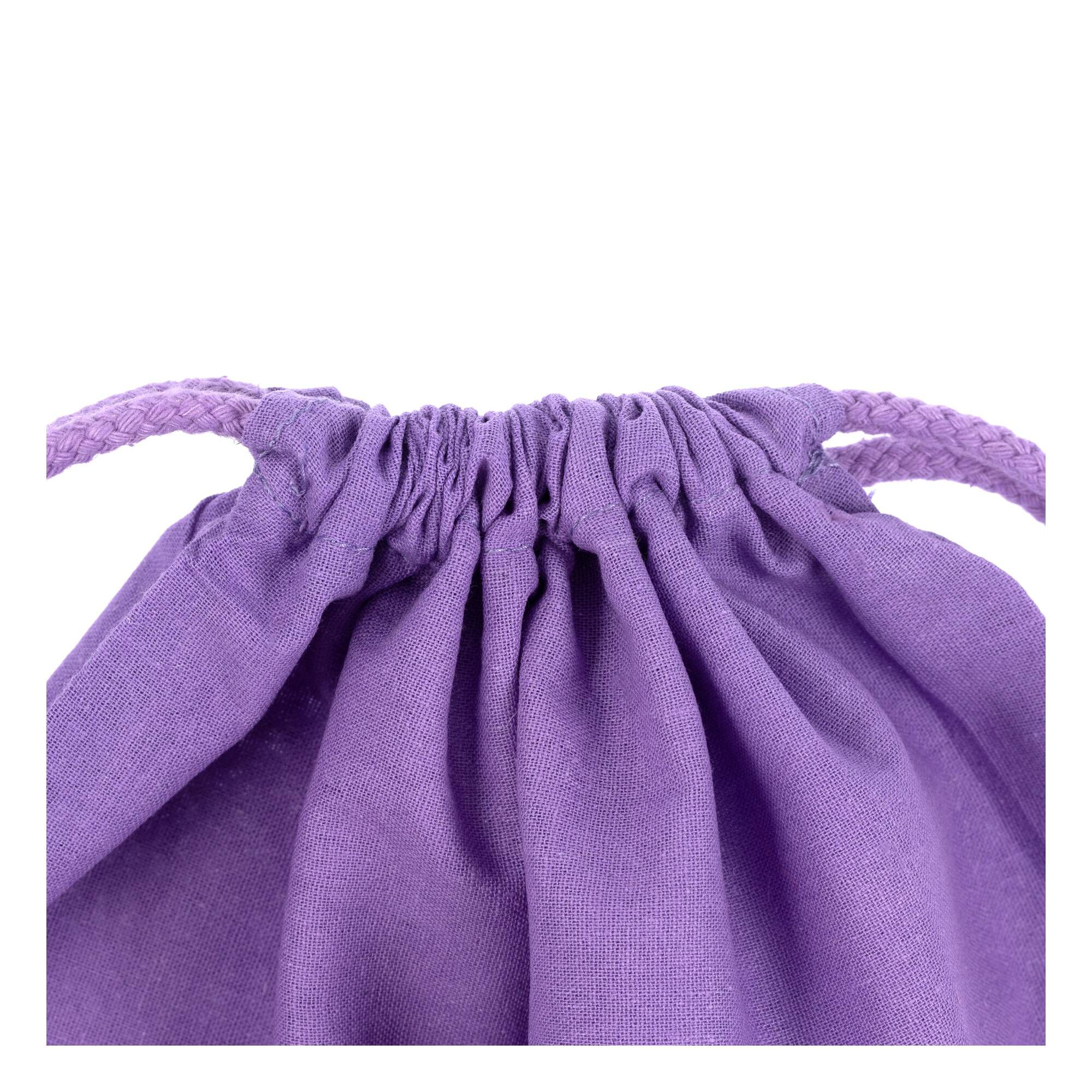 Lilac Cotton Drawstring Bag 36cm x 41cm | Hobbycraft