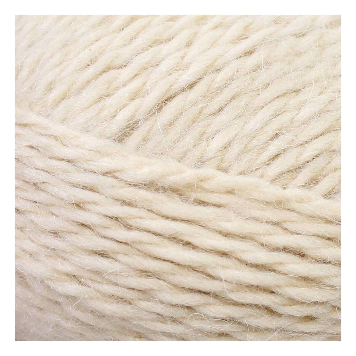 Knitcraft Cream Leader of the Pac Aran Yarn 100g | Hobbycraft