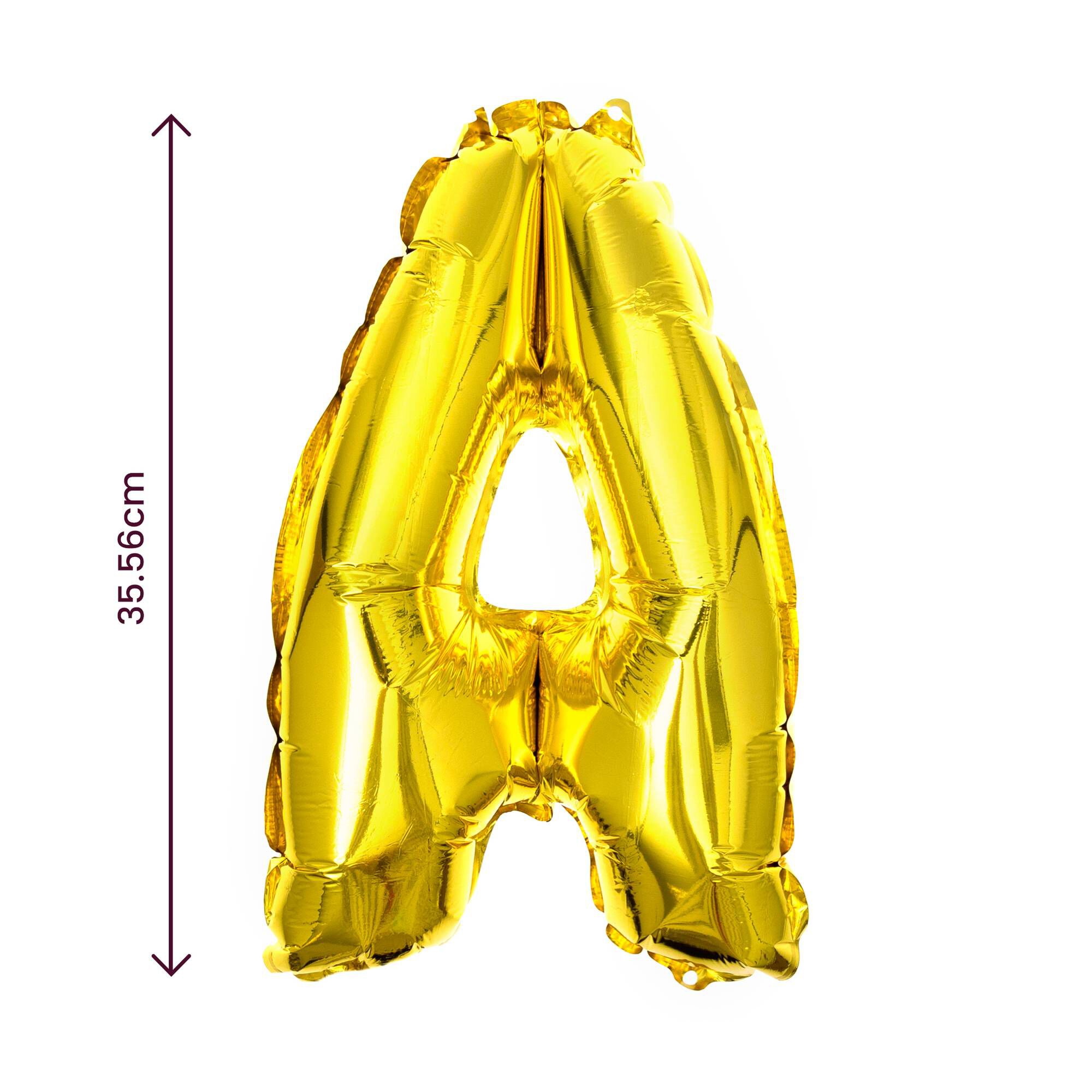 Gold Foil Letter A Balloon | Hobbycraft