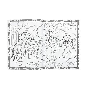 Megatastic Dinosaur Colouring Book | Hobbycraft
