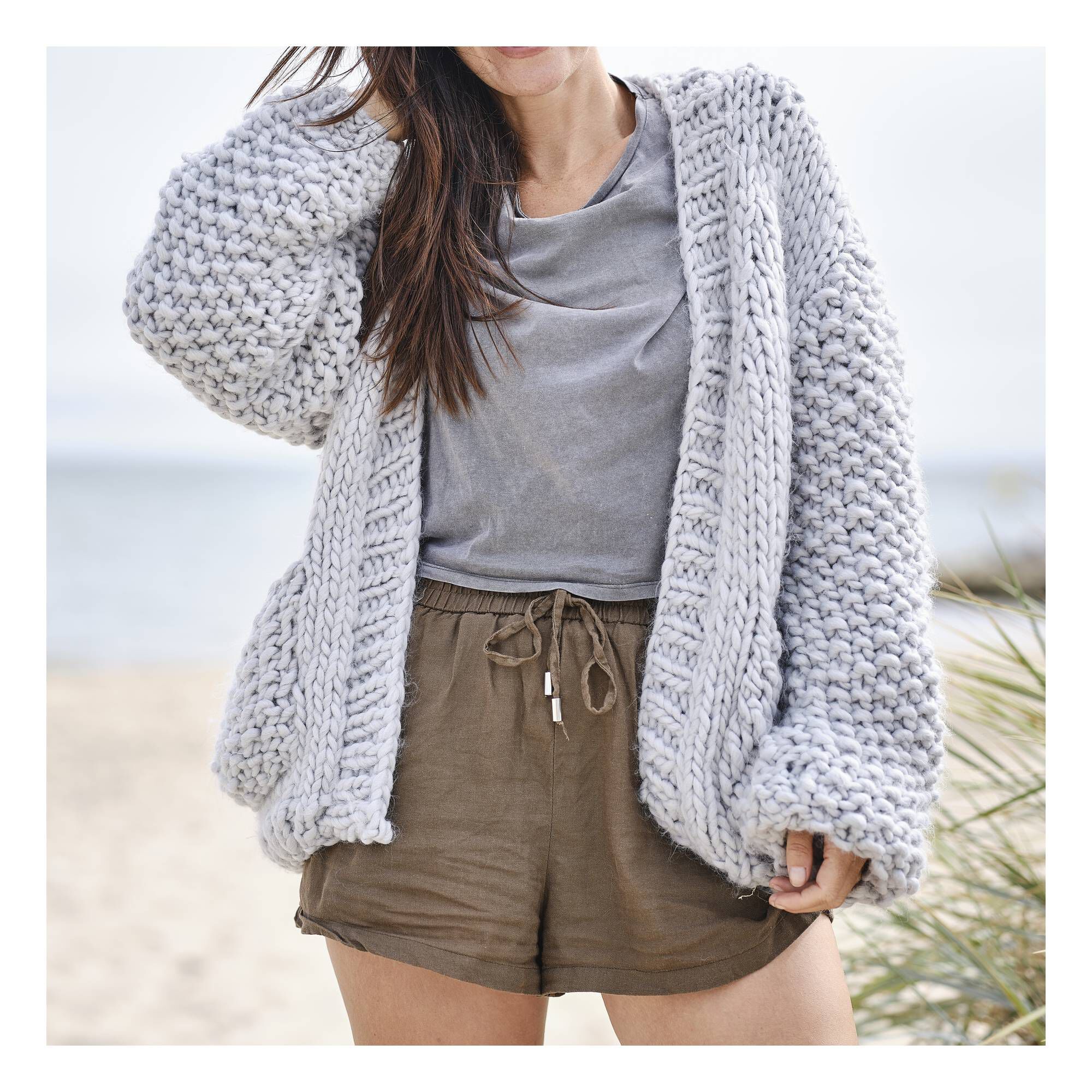 Knitcraft Cosy Cardigan Digital Pattern 0236 | Hobbycraft