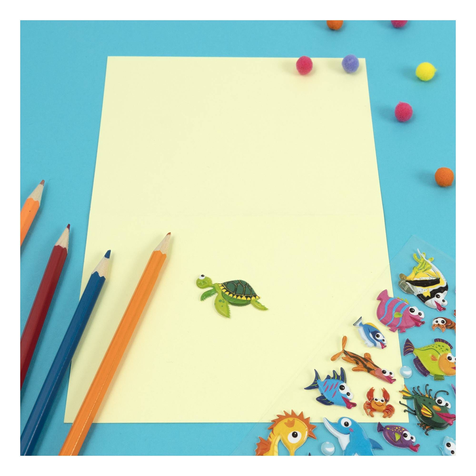 Fish Puffy Stickers | Hobbycraft