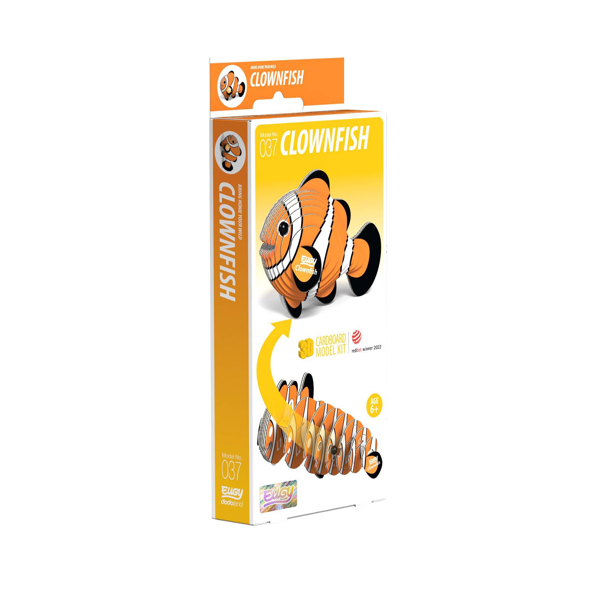 Eugy 3D Clownfish Model | Hobbycraft