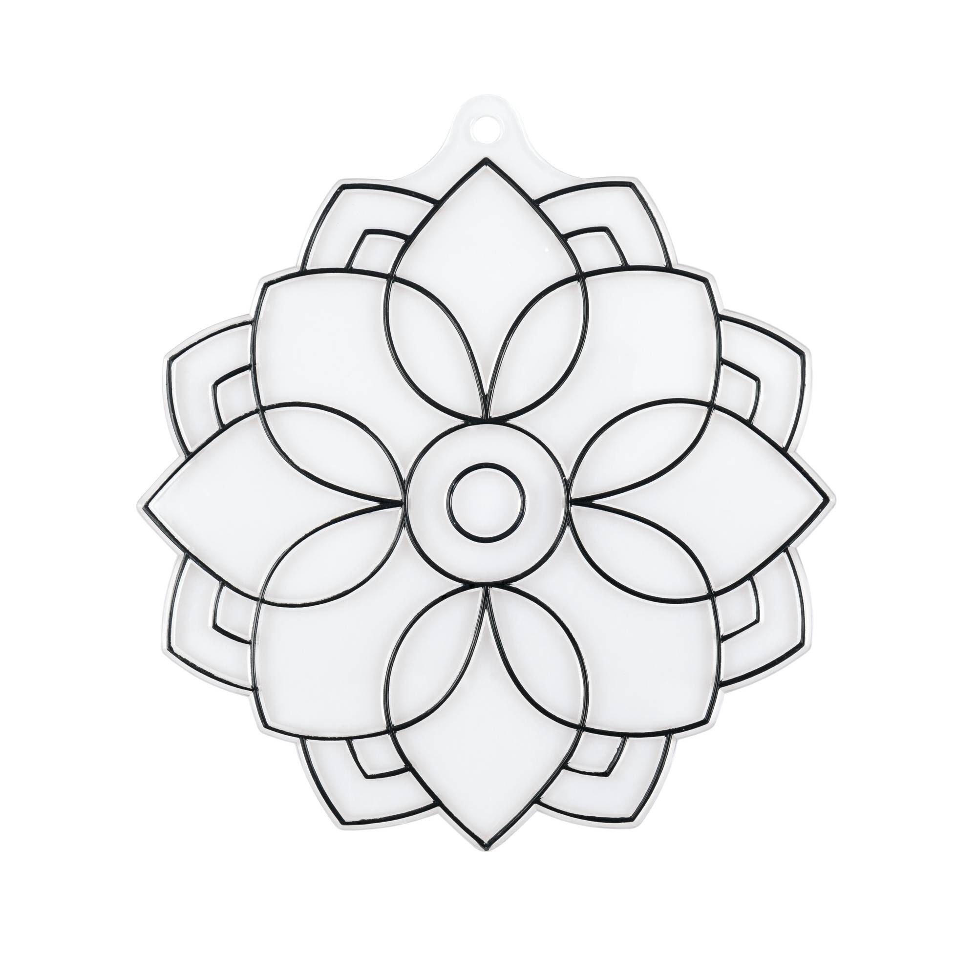 Flower Mandala Plastic Suncatcher | Hobbycraft