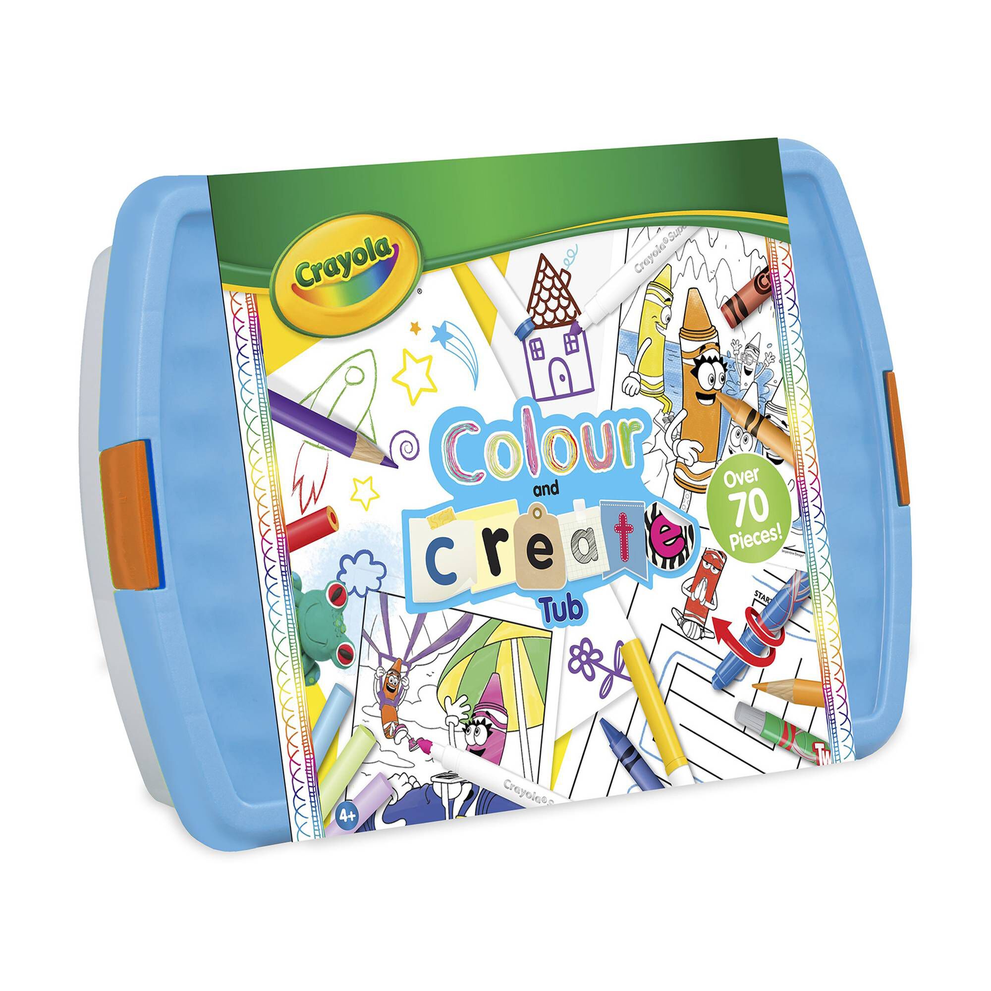 Crayola Colour and Create Tub | Hobbycraft