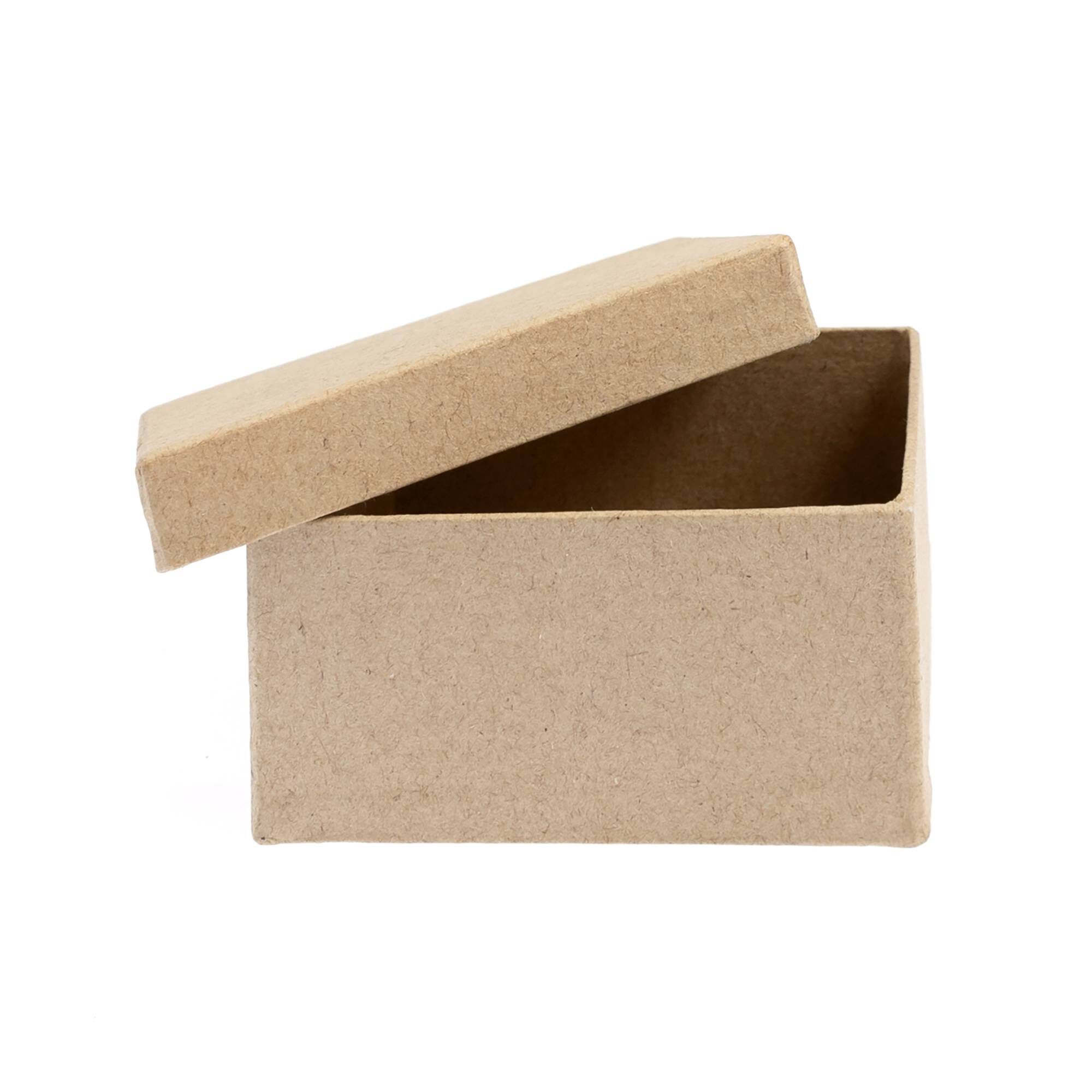 Mini Mache Rectangular Shaped Box 8cm | Hobbycraft