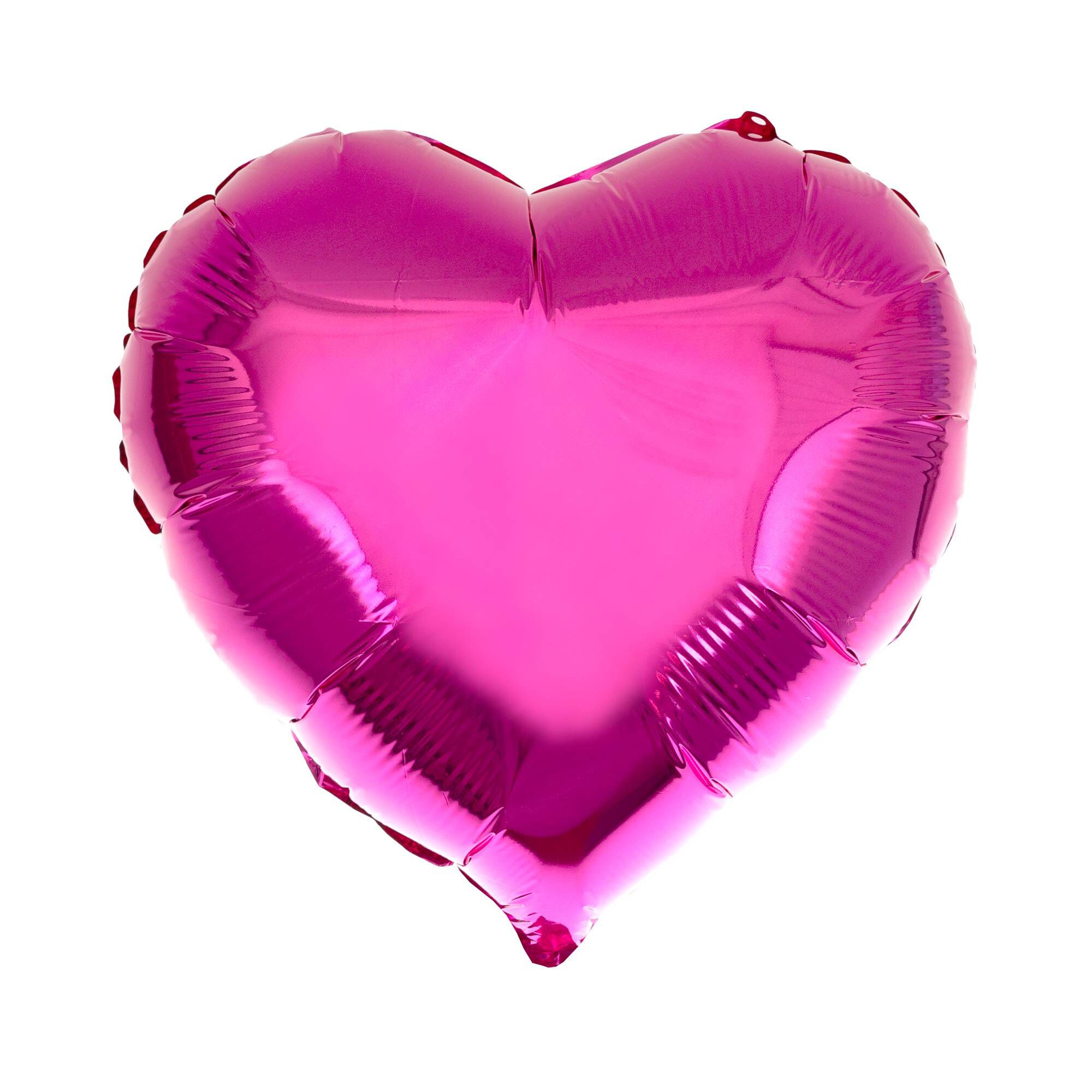 Large Pink Foil Heart Balloon | Hobbycraft