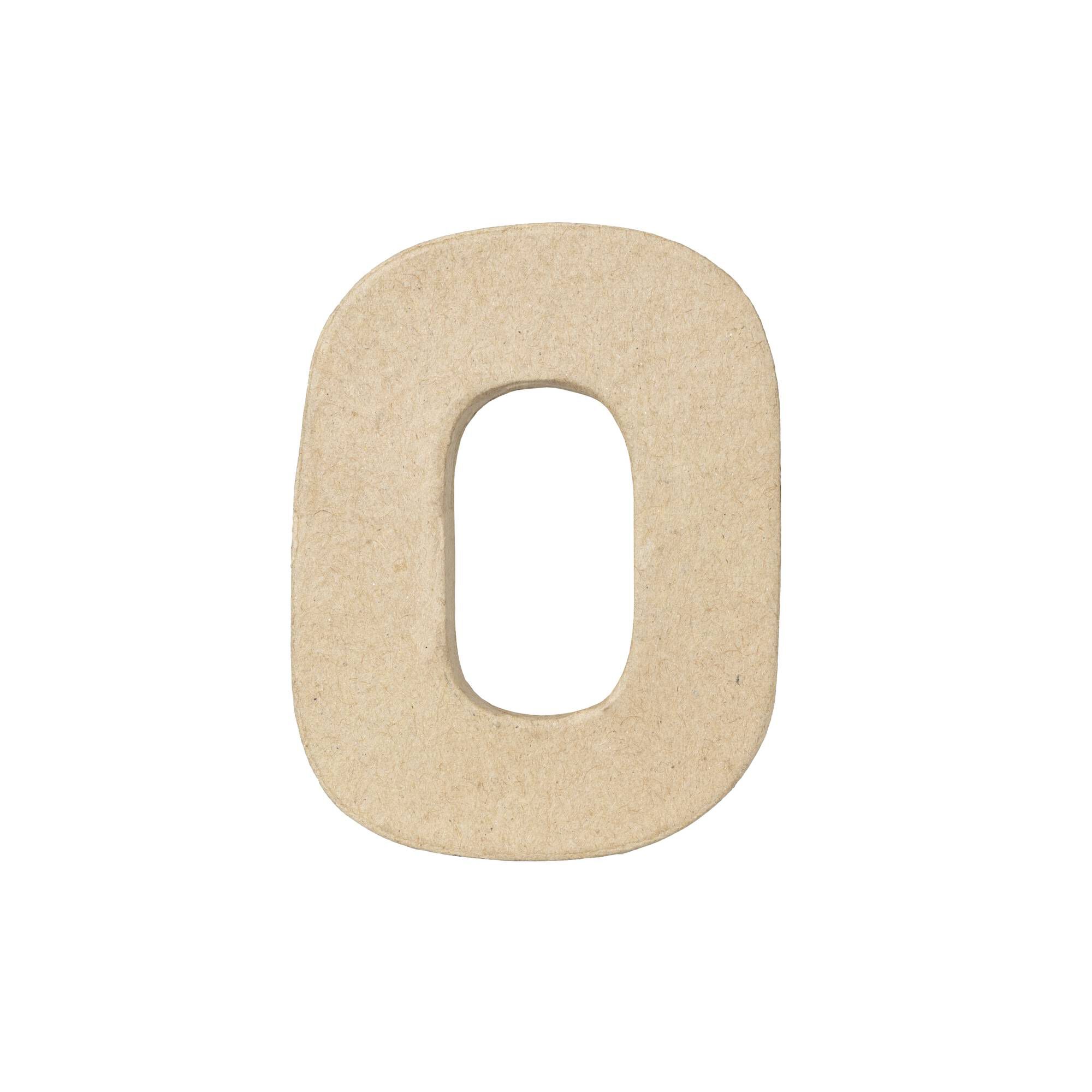 Mini Mache Number 0 10cm | Hobbycraft