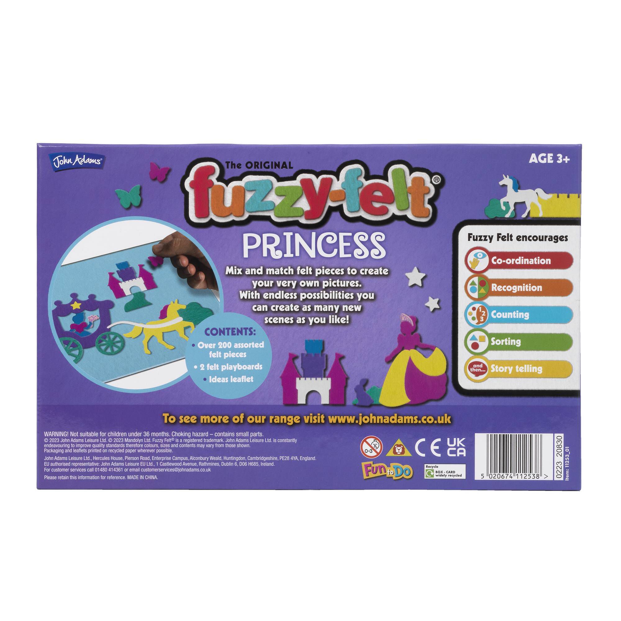 Fuzzy-Felt Princess Drawer Set | Hobbycraft