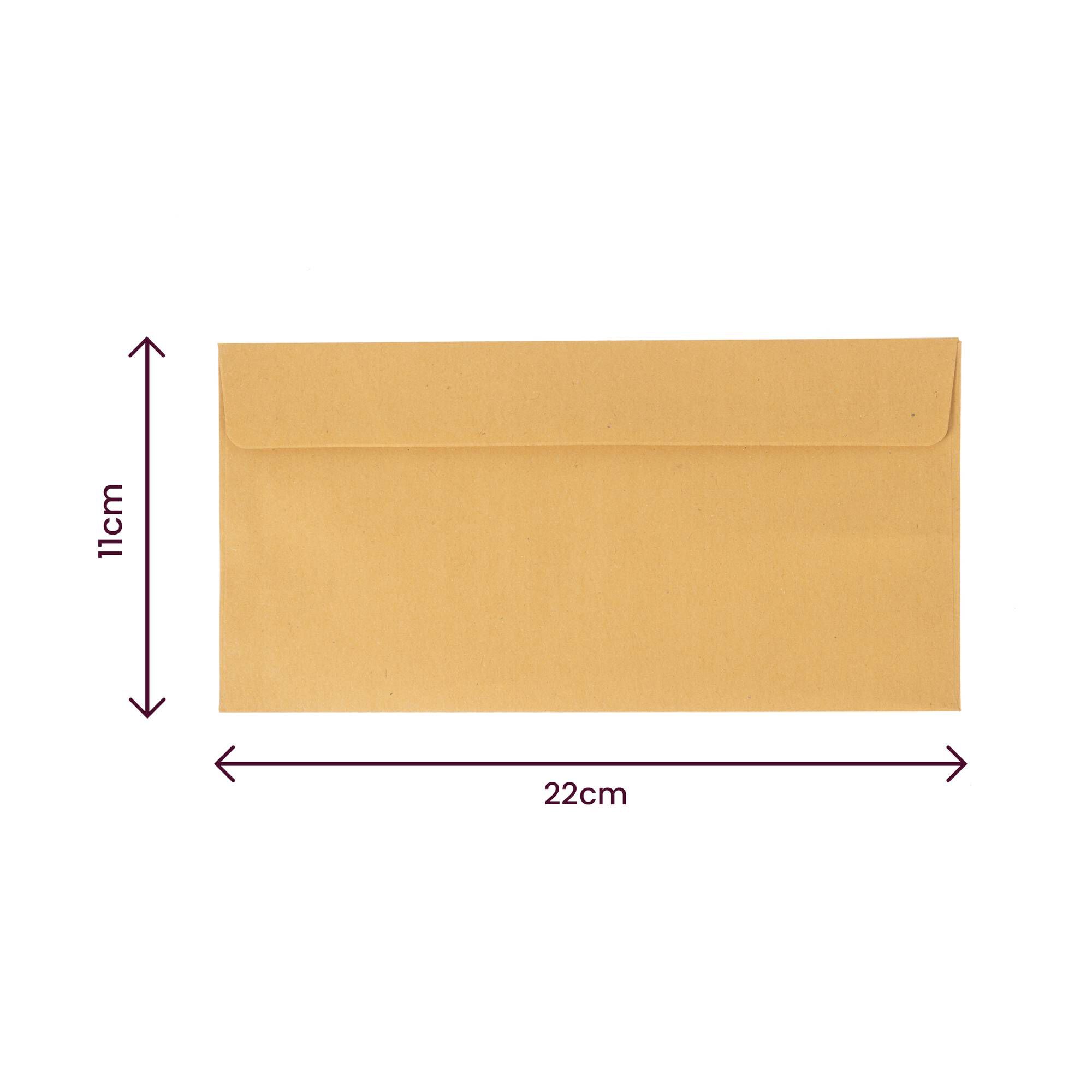 DL Manilla Envelopes 50 Pack | Hobbycraft