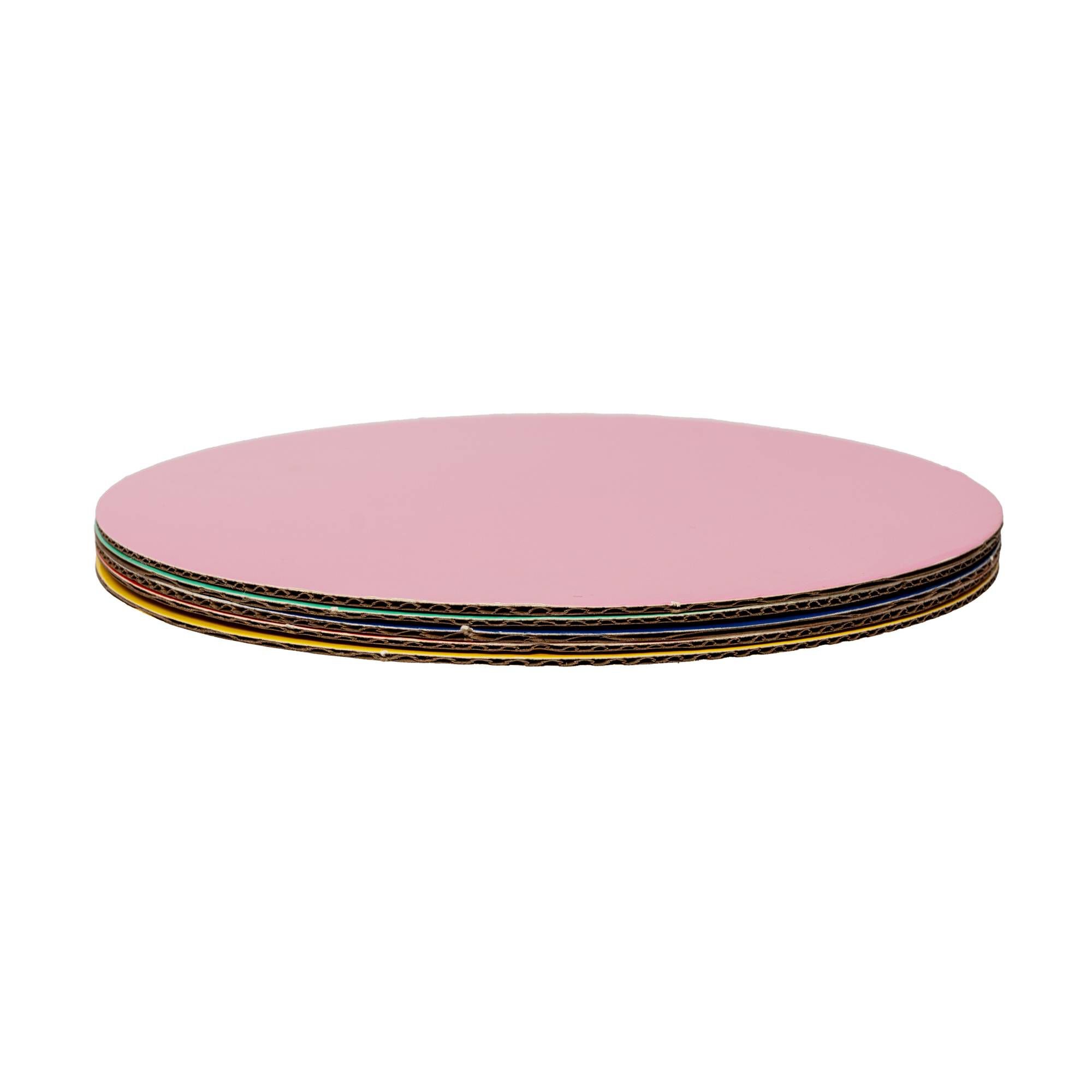 Bright Round Cake Boards 10 Inches 5 Pack | Hobbycraft