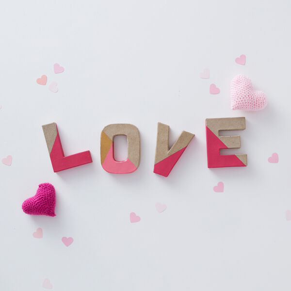 How to Make Geometric LOVE Letters | Hobbycraft