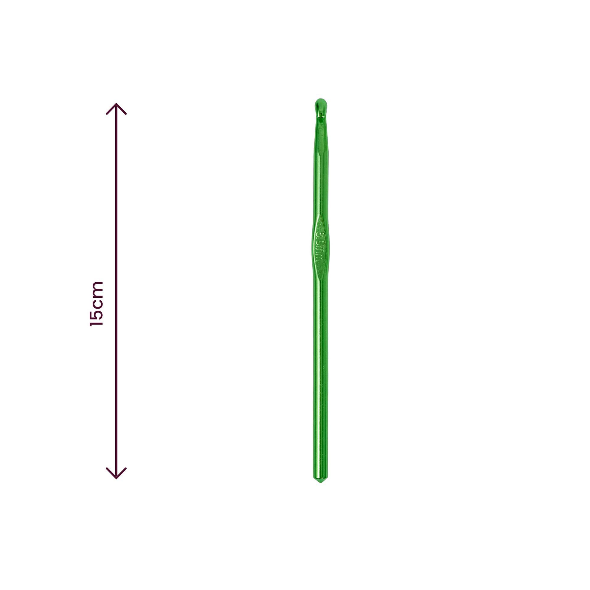 Knitcraft Green Crochet Hook 6mm | Hobbycraft