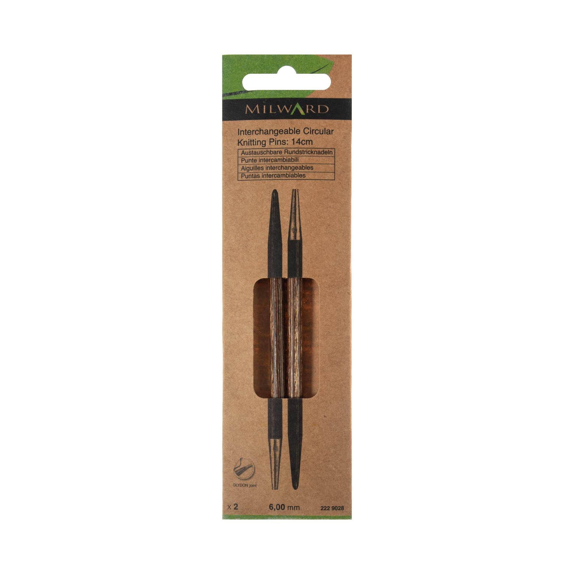 Milward 6mm Circular Interchangeable Knitting Needles | Hobbycraft