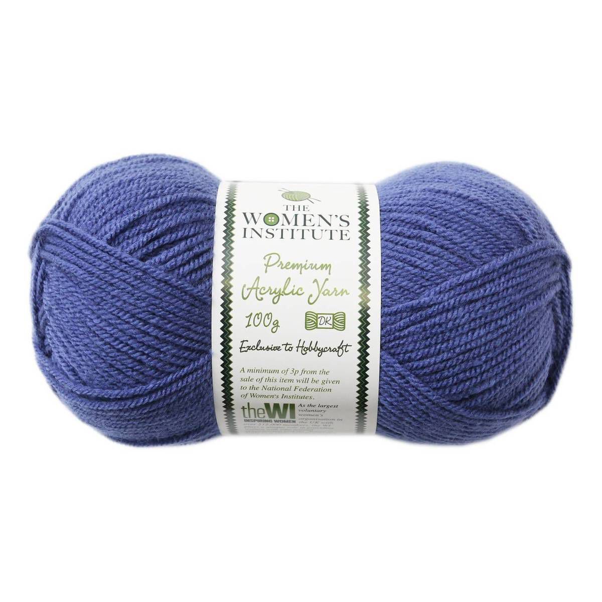 Women’s Institute Denim Premium Acrylic Yarn 100g | Hobbycraft