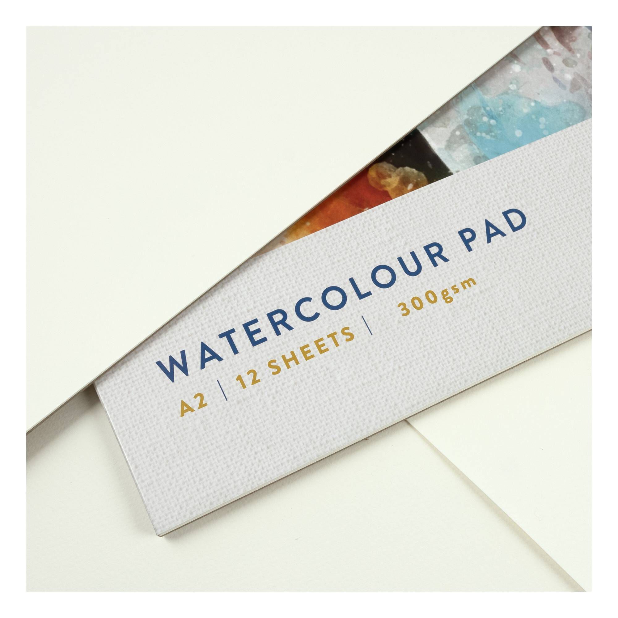 Shore & Marsh Cold Pressed Watercolour Pad A2 Inches 12 Sheets | Hobbycraft