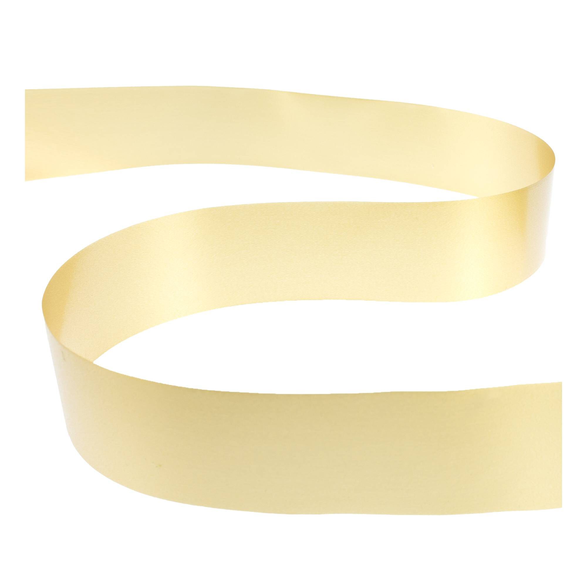 Gold Poly Ribbon 5cm x 91m | Hobbycraft