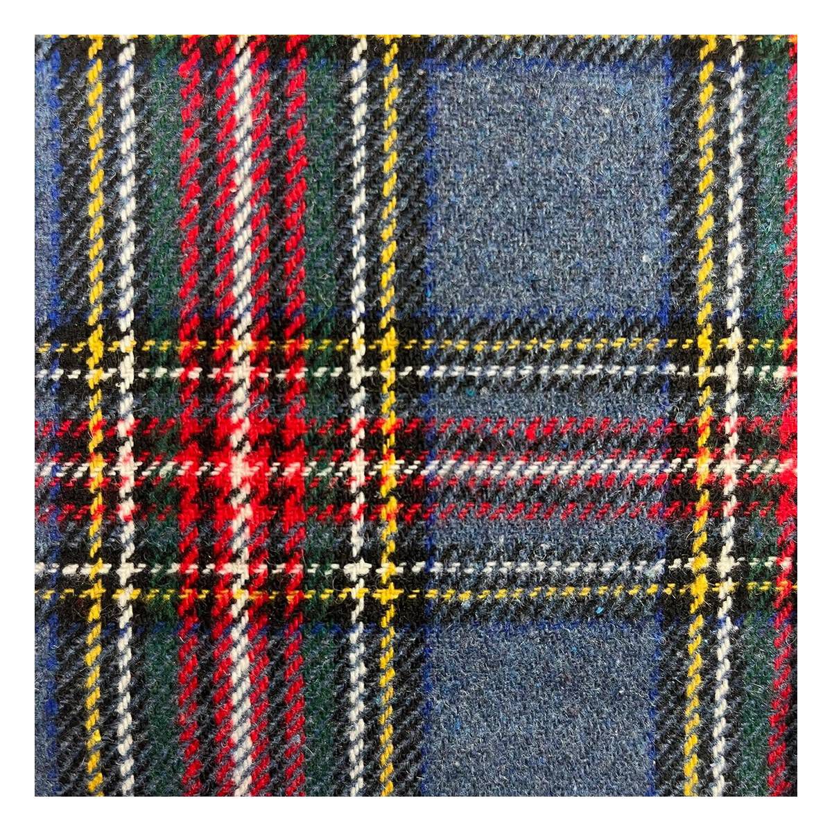 Blue Brushed Tartan Fabric by the Metre | Hobbycraft