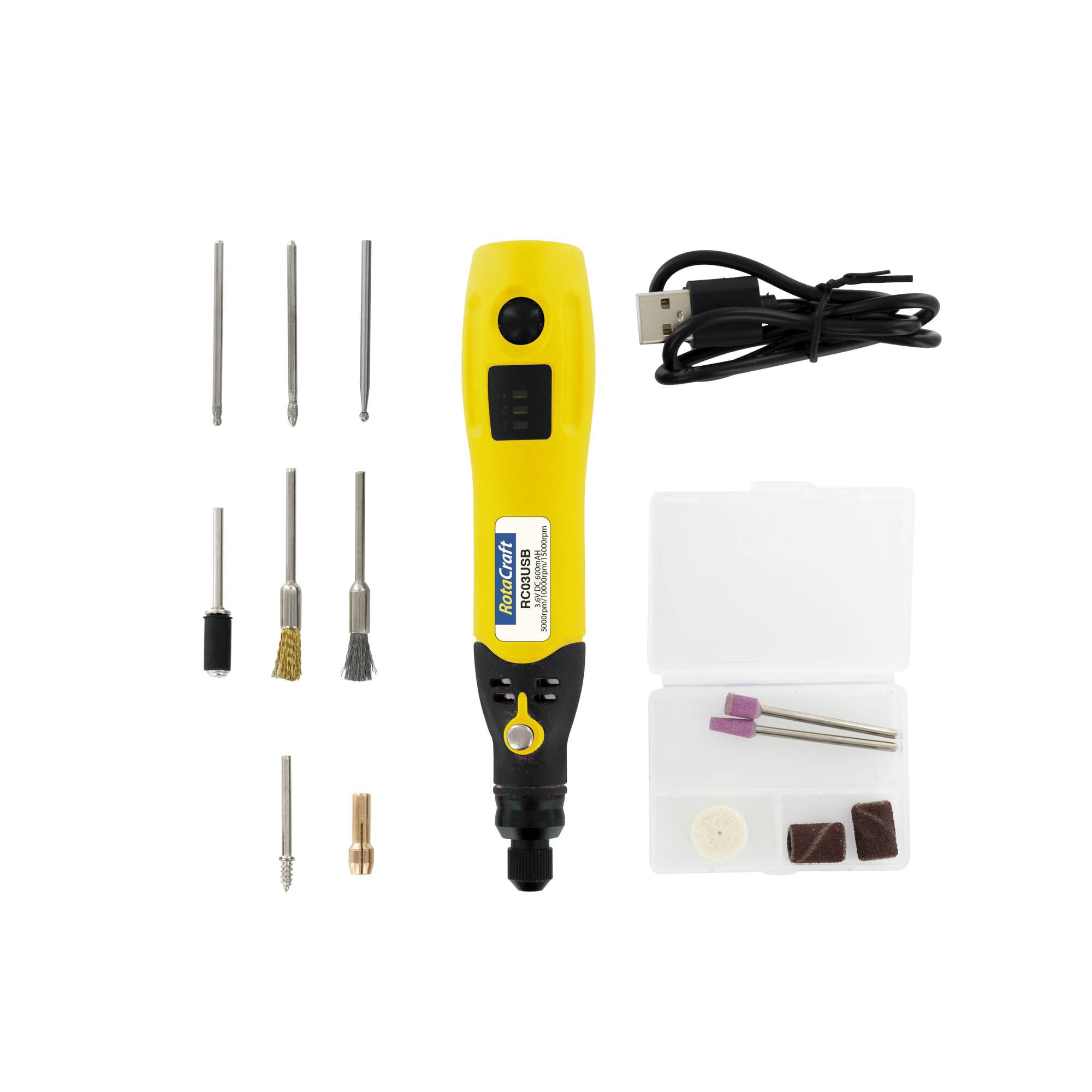 Rotacraft 3.6V Micro Rotary Tool | Hobbycraft
