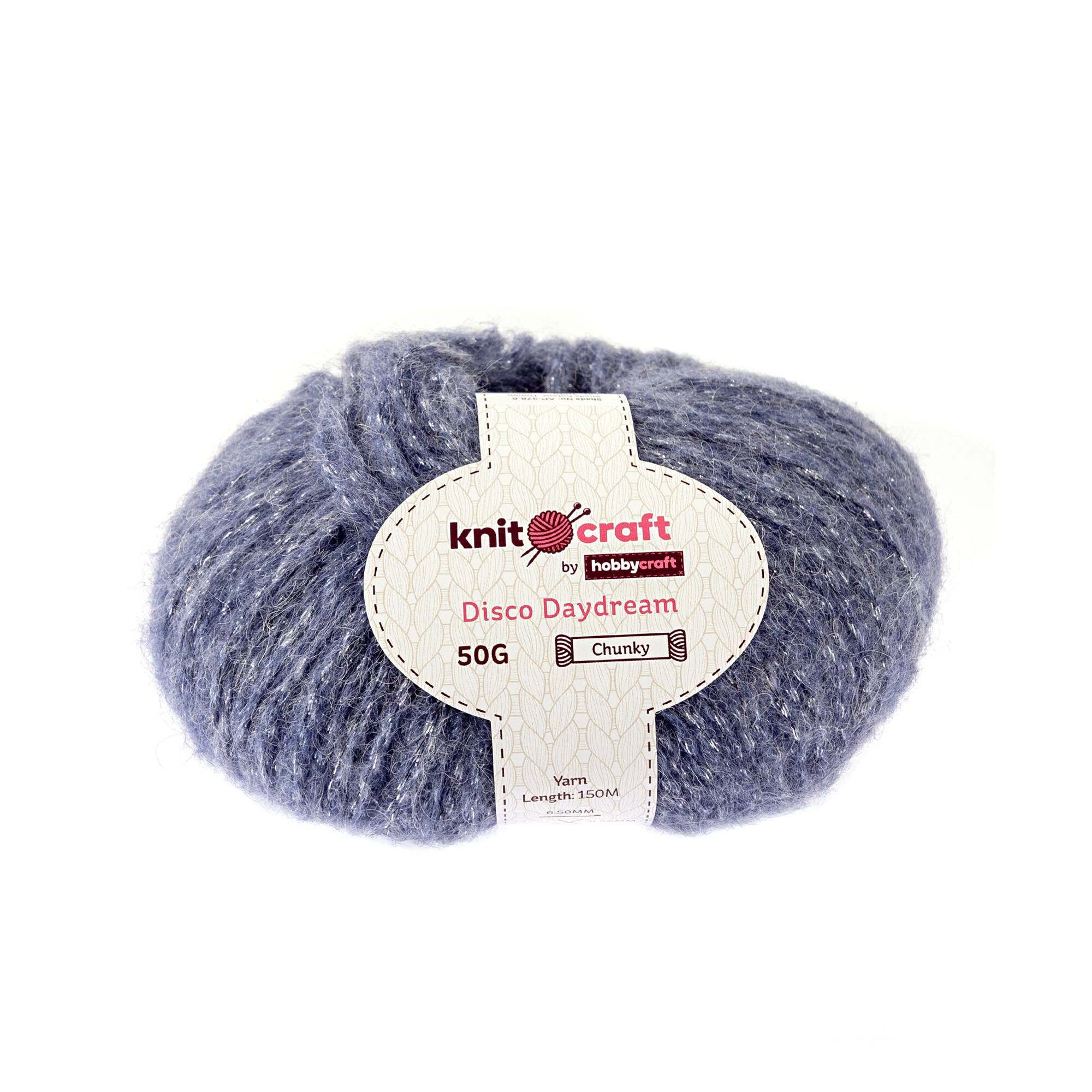 Knitcraft Denim Disco Daydream Chunky Yarn 50g | Hobbycraft
