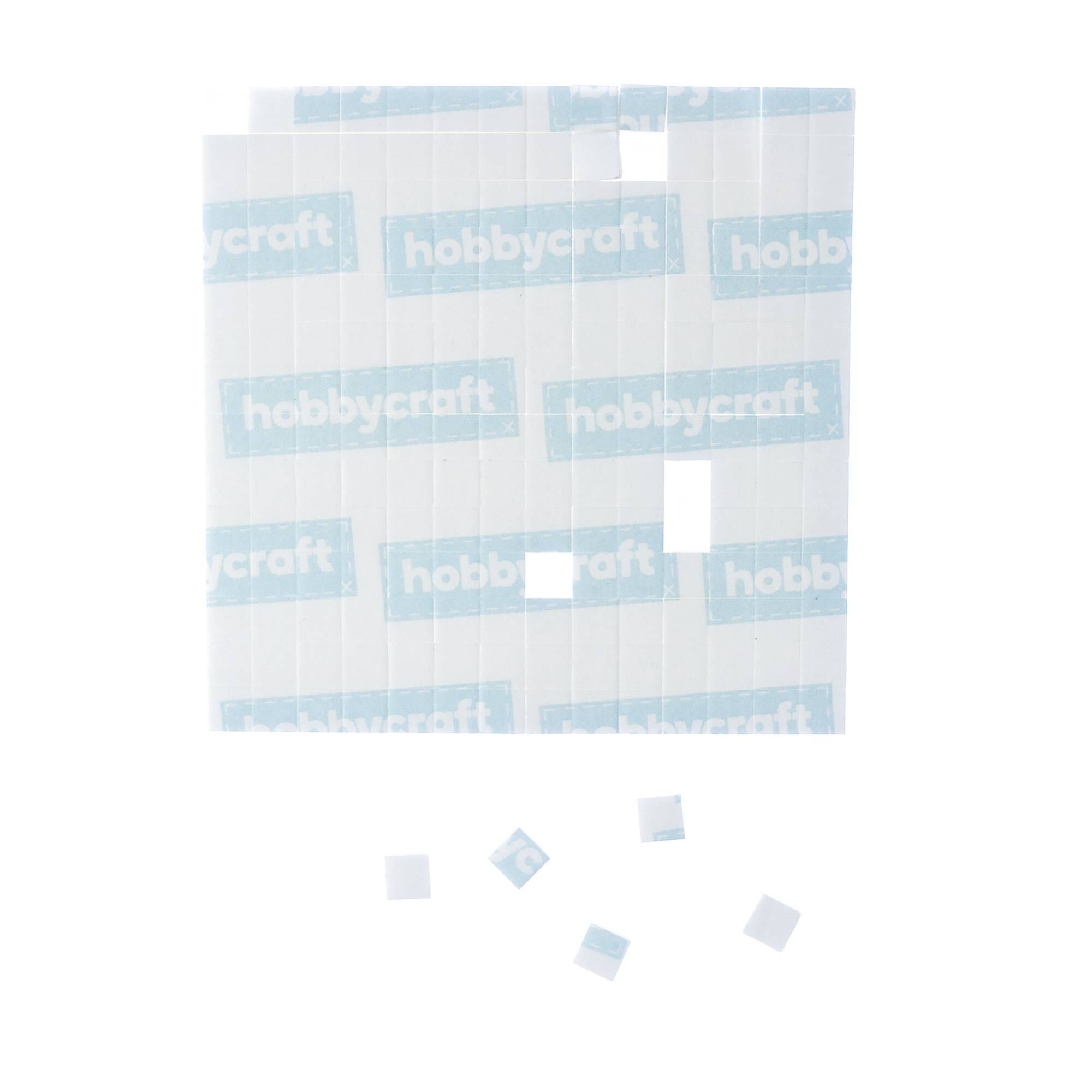 Adhesive Foam Pads 7mm x 7mm x 3mm 196 Pack | Hobbycraft