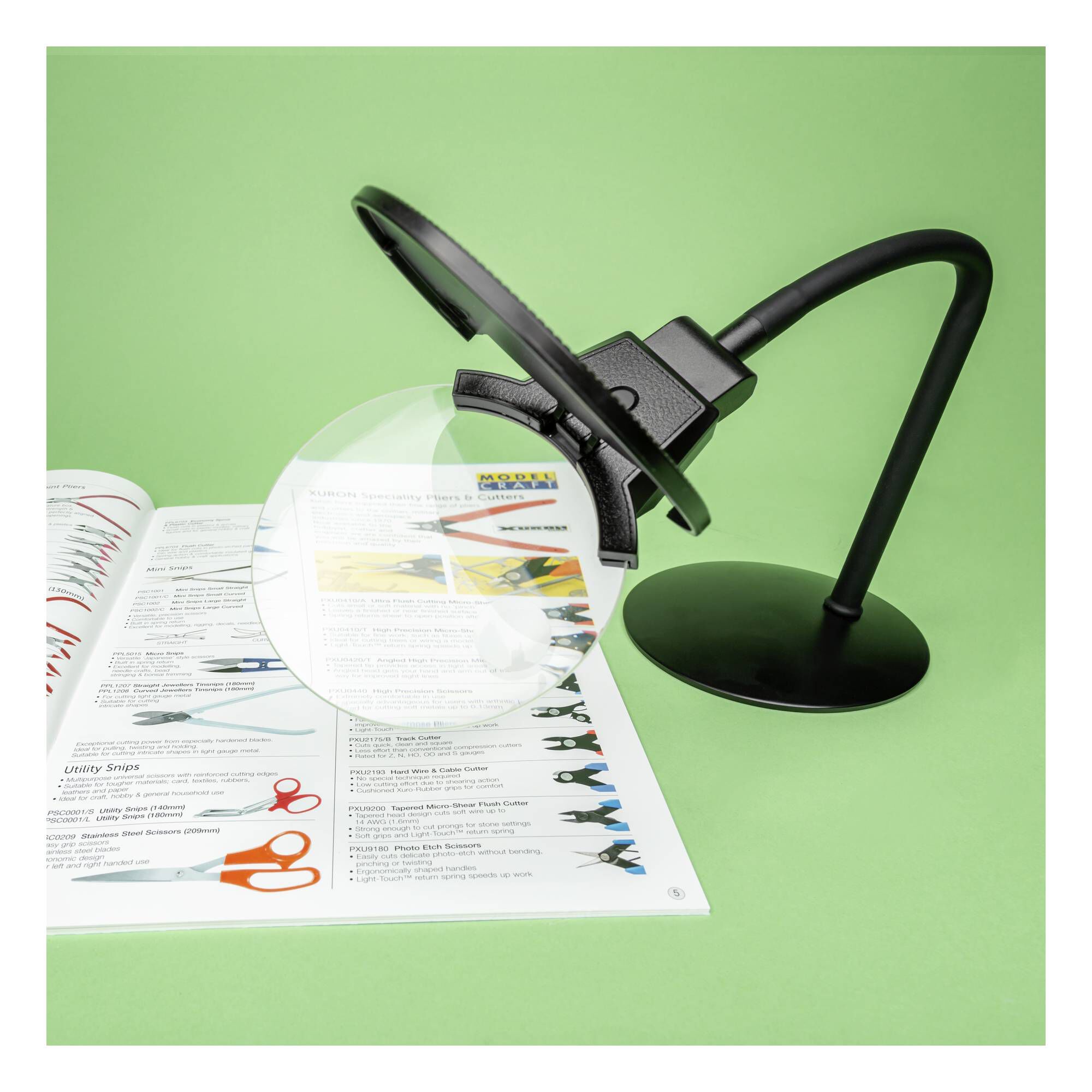 Modelcraft Flexible Neck LED Magnifier | Hobbycraft