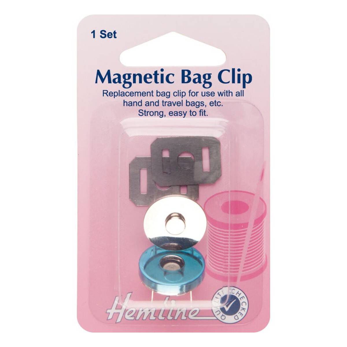 Hemline Magnetic Bag Clip 20mm | Hobbycraft