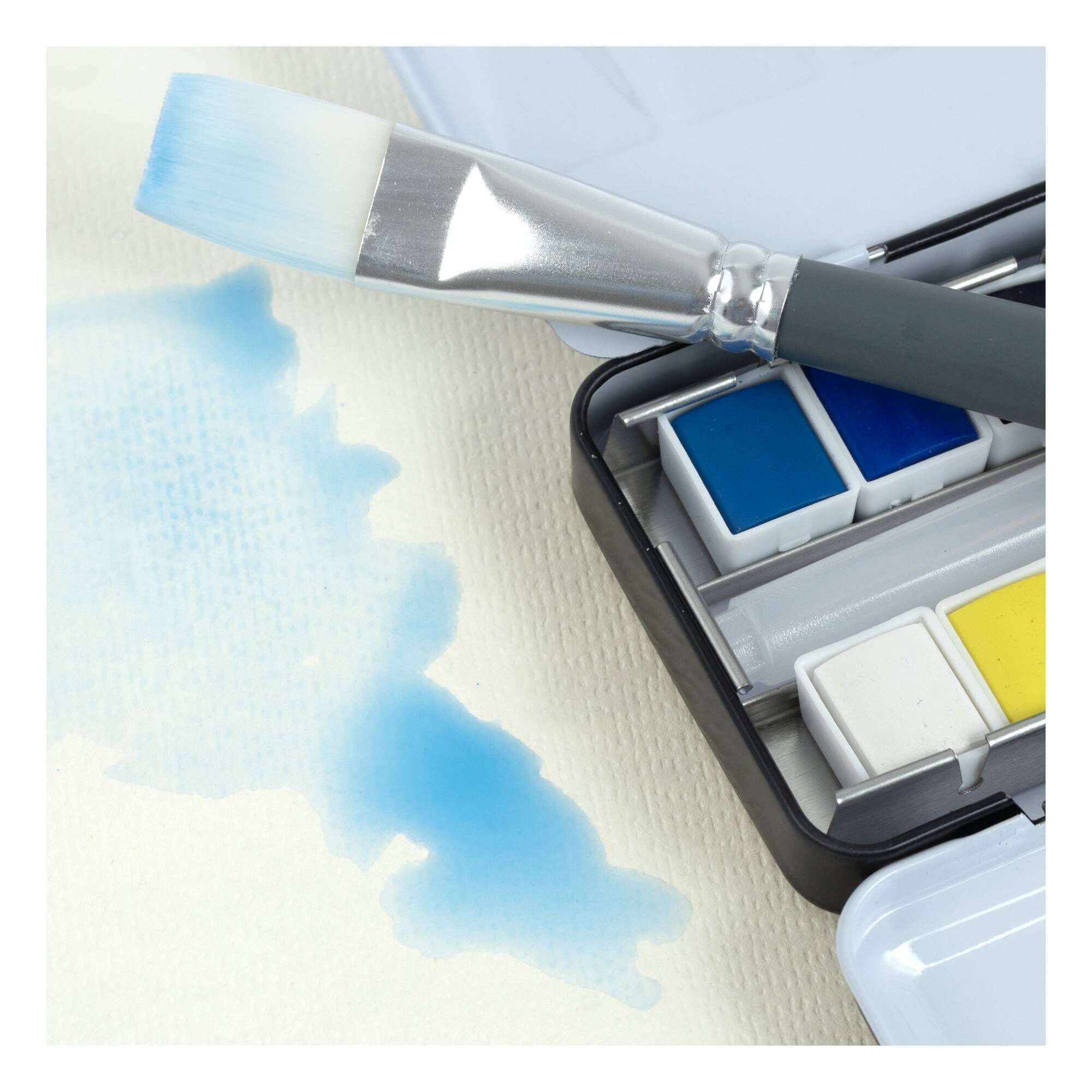 Shore & Marsh Half Pans Watercolour Set 24 Pack | Hobbycraft