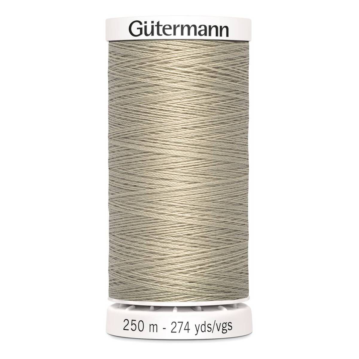 Gutermann Extra Strong Thread Gutermann Sew-All Thread 250M Black Cream Cotton Thread