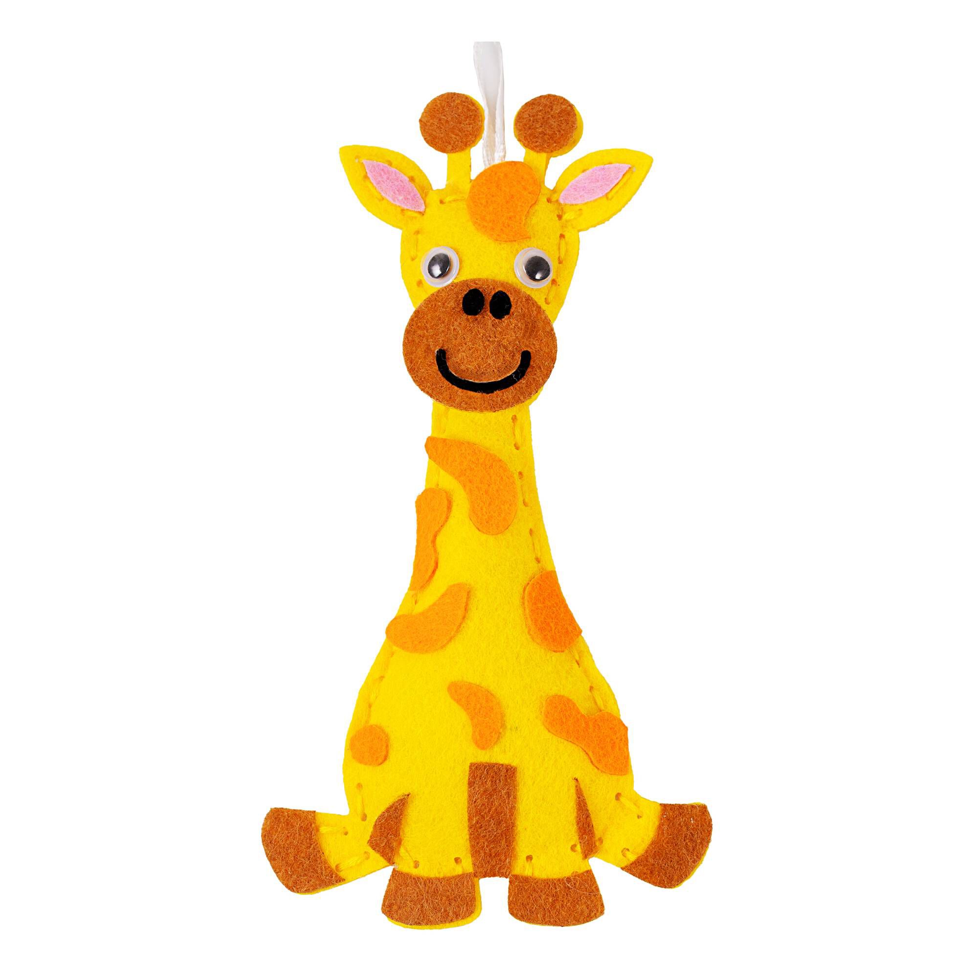 Giraffe Felt Sewing Kit | Hobbycraft