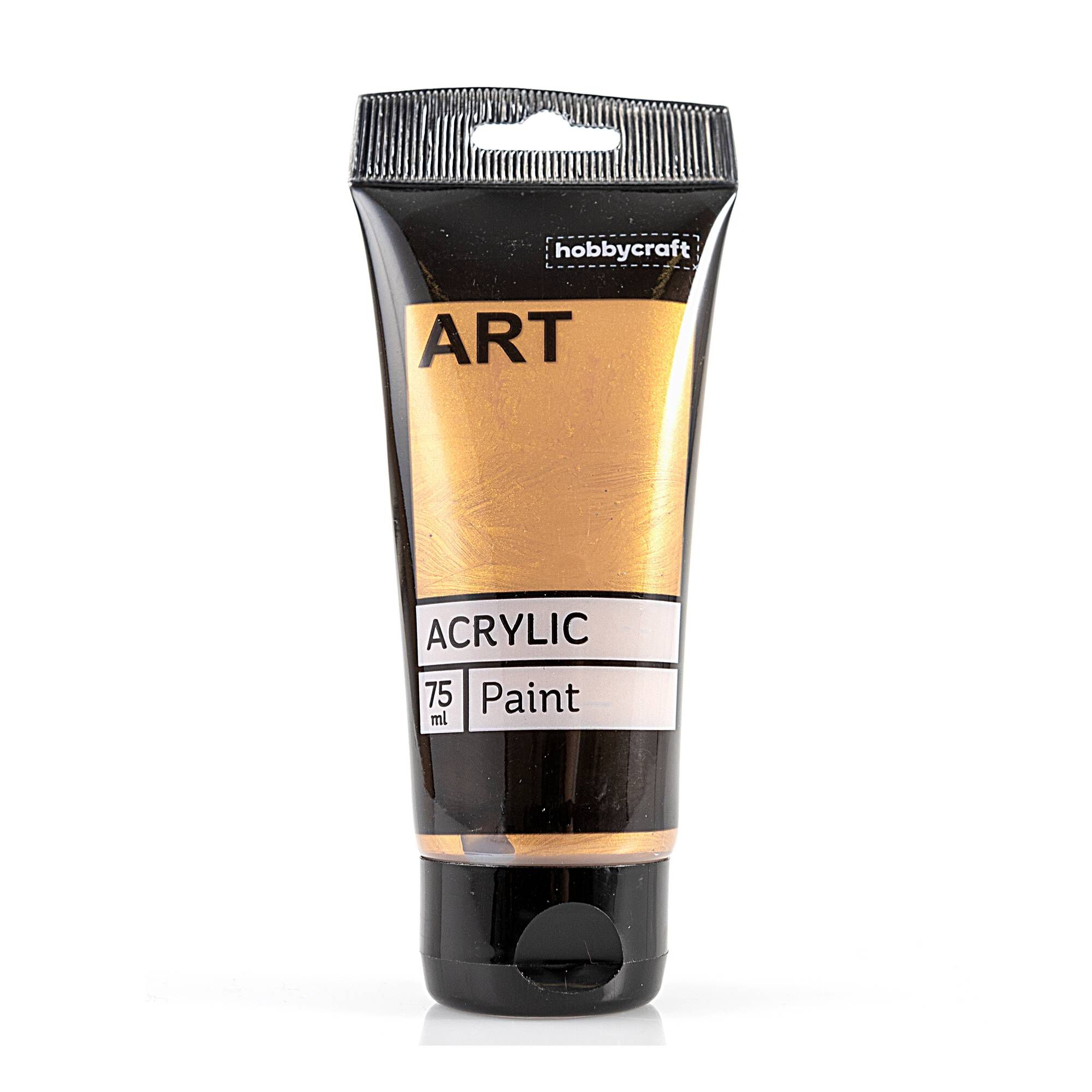 Antique Gold Art Acrylic Paint 75ml | Hobbycraft