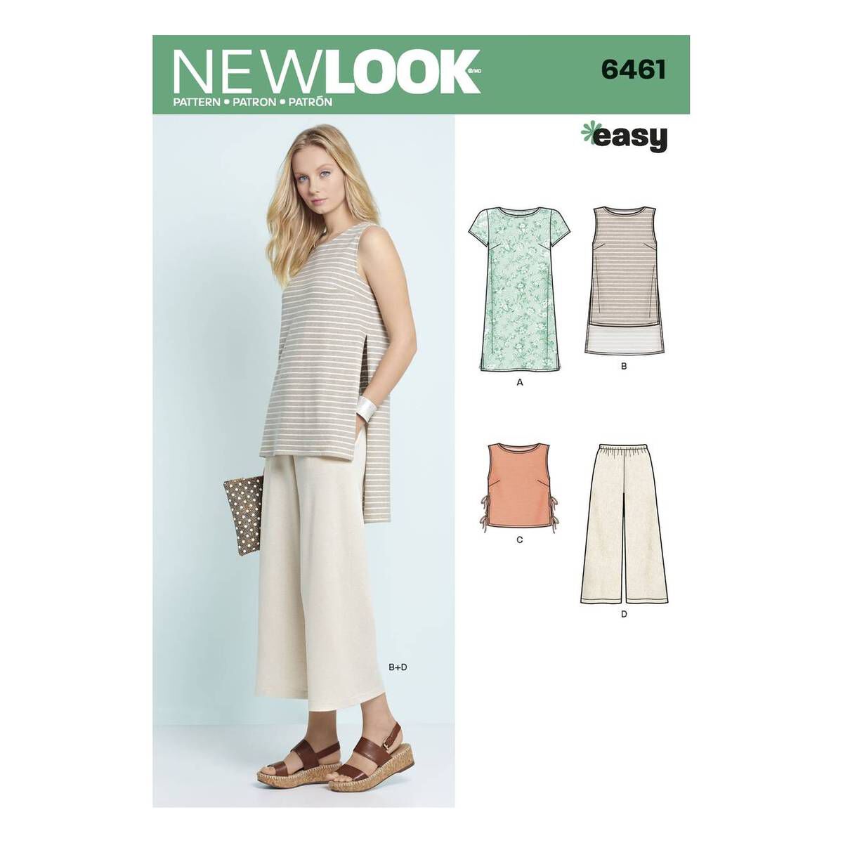 New Look Women's Dress and Separates Sewing Pattern 6461 | Hobbycraft