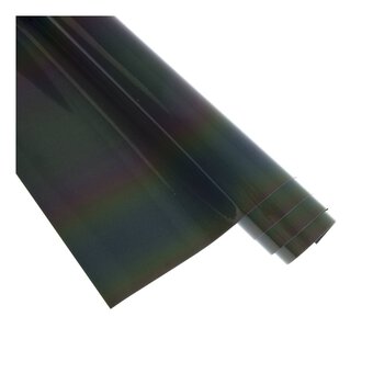 Reflective Rainbow PU Iron-On Vinyl 12 x 24 Inches | Hobbycraft