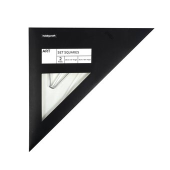 Set Squares 2 Pack | Hobbycraft