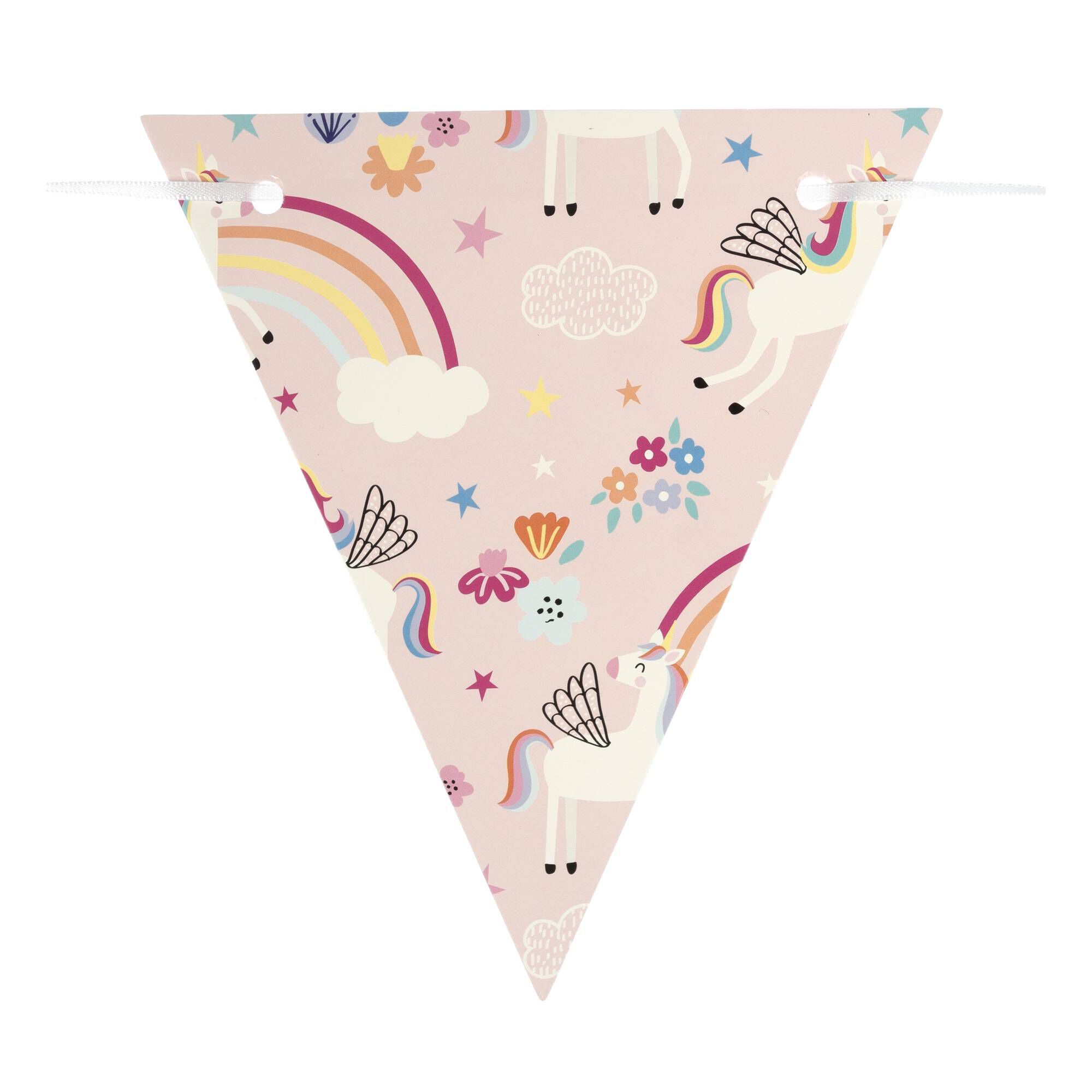 Unicorn Party Bunting 2m | Hobbycraft