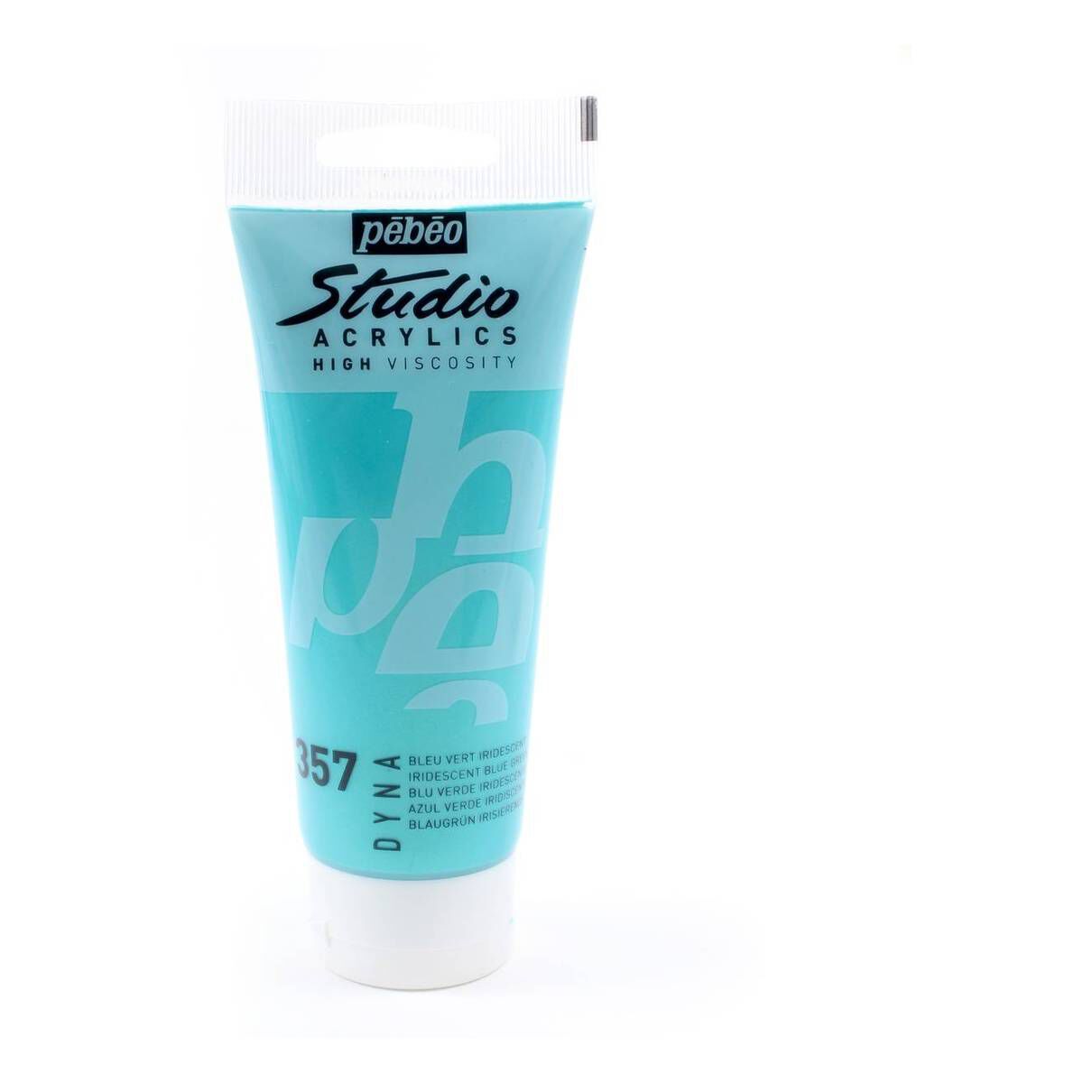 Pebeo Dyna Blue Green Studio Acrylic Paint 100ml | Hobbycraft