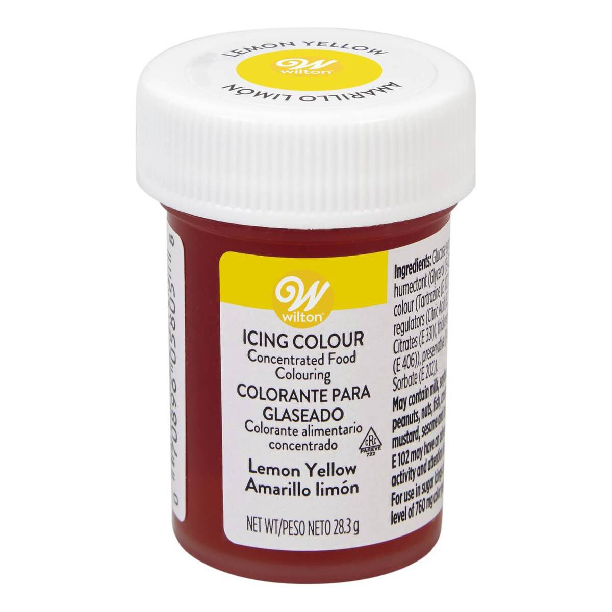 Wilton Lemon Yellow Icing Colour 28.3g | Hobbycraft